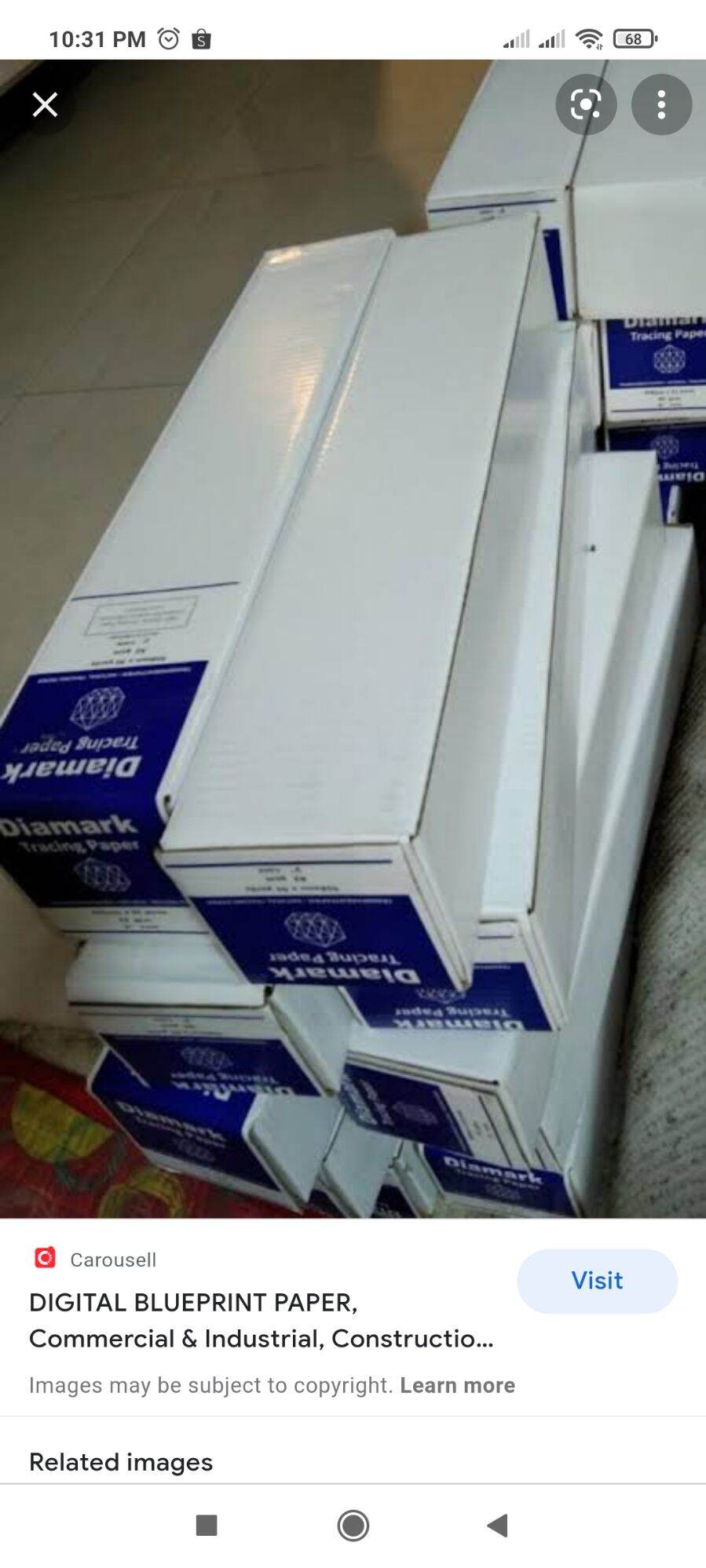 Tracing Paper Diamark (20x50yards) 80/85 gsm | Lazada PH