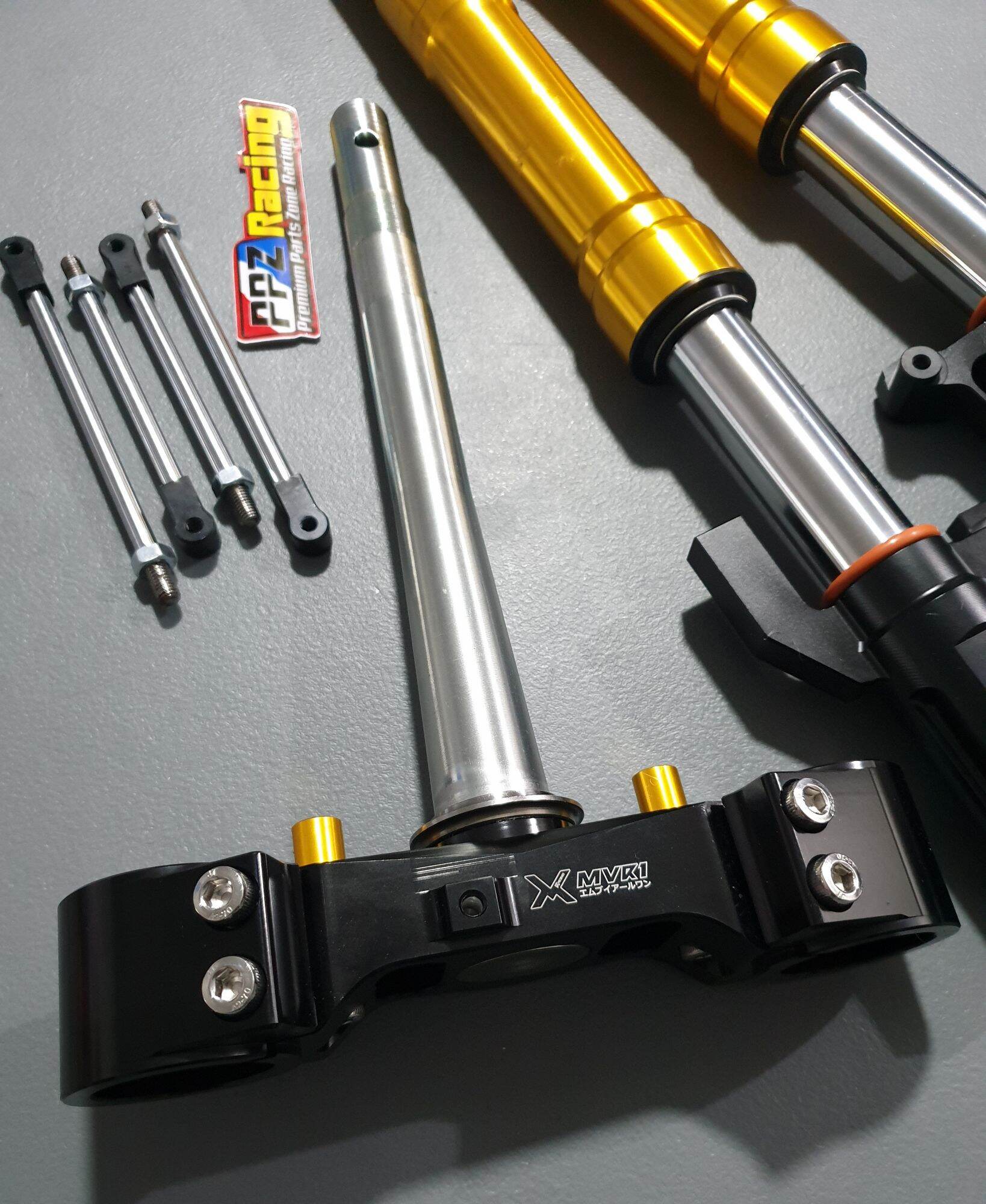 MVR1 INVERTED FORK ASSEMBLY WITH ADJSUTABLE REBOUND SOFT-HARD - HONDA ...