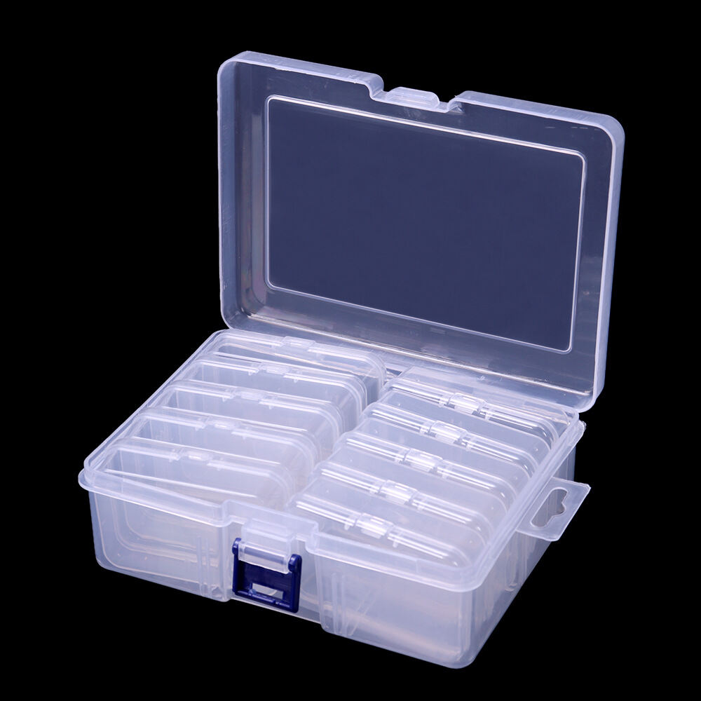 New Large Capacity Rrectangular Transparent Plastic Storage Box, DIY ...
