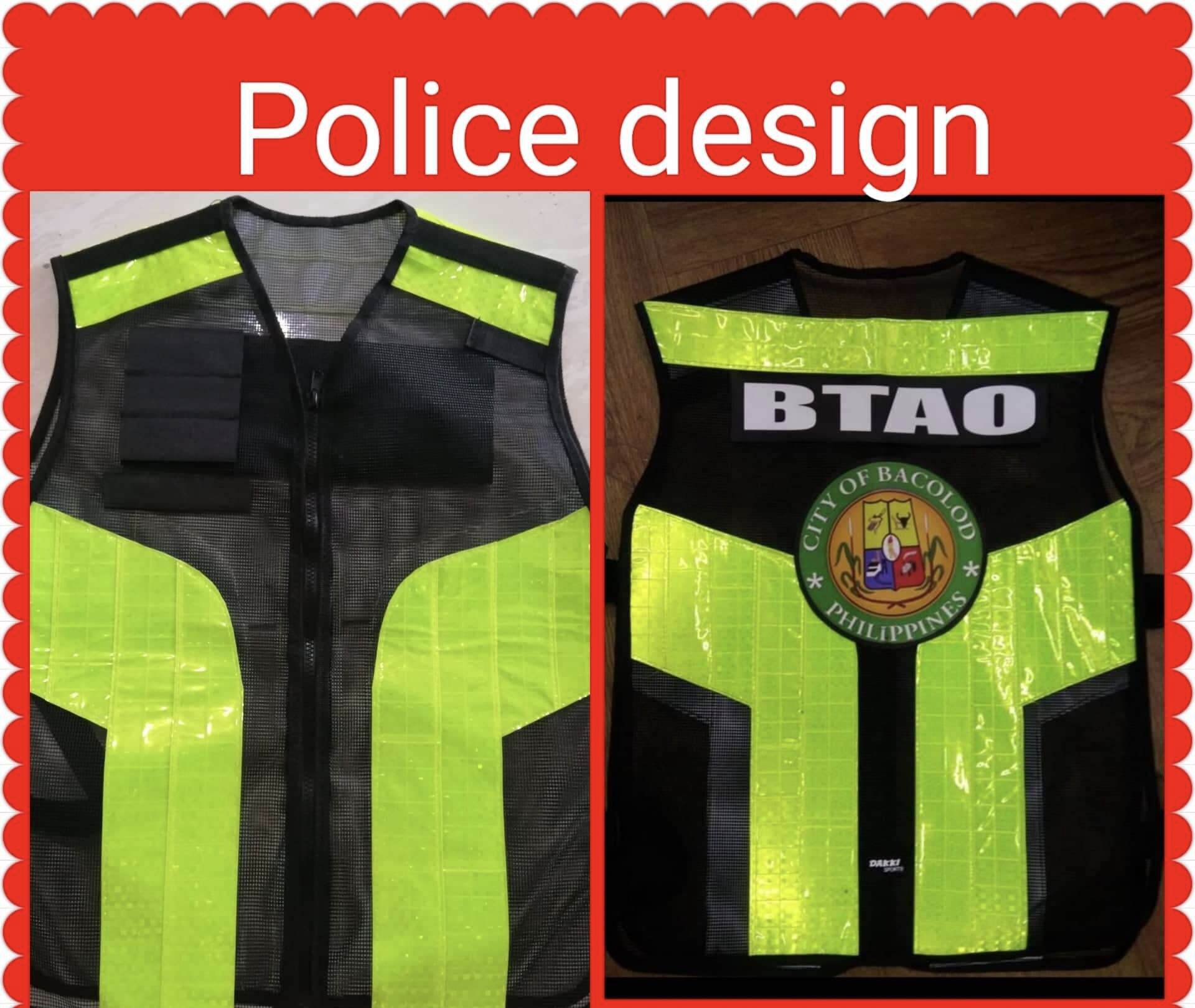 police design reflectorized vest | Lazada PH
