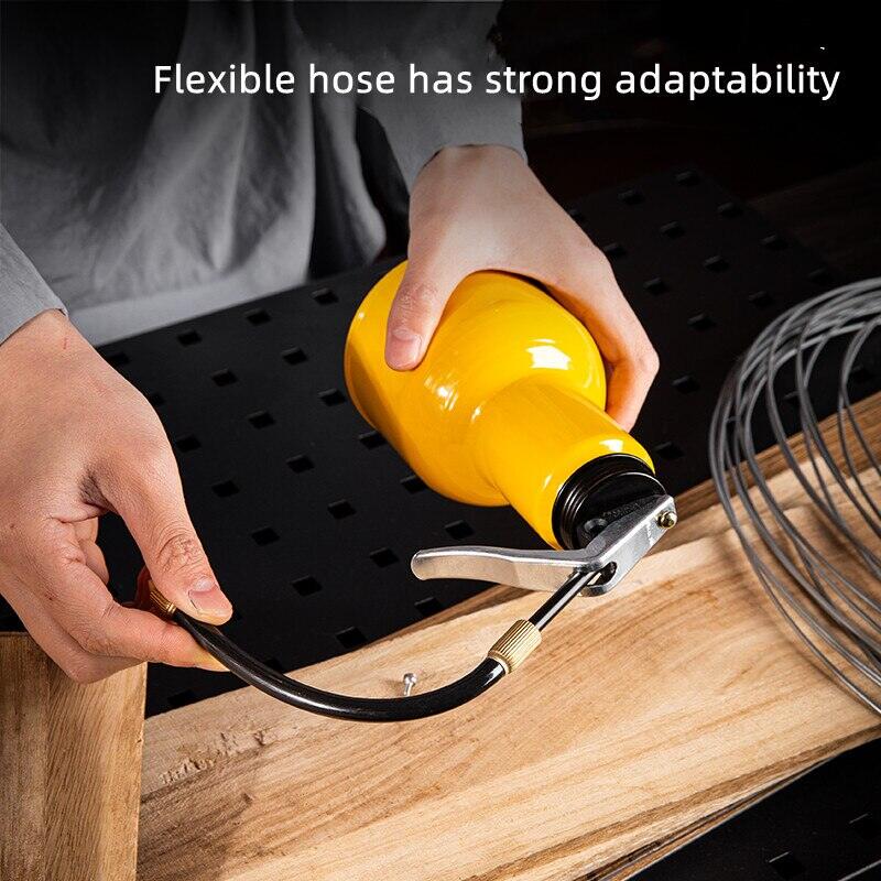 Deli Oil Can Oiler PVC Hose Lubrication Metal Plastic Machine High ...