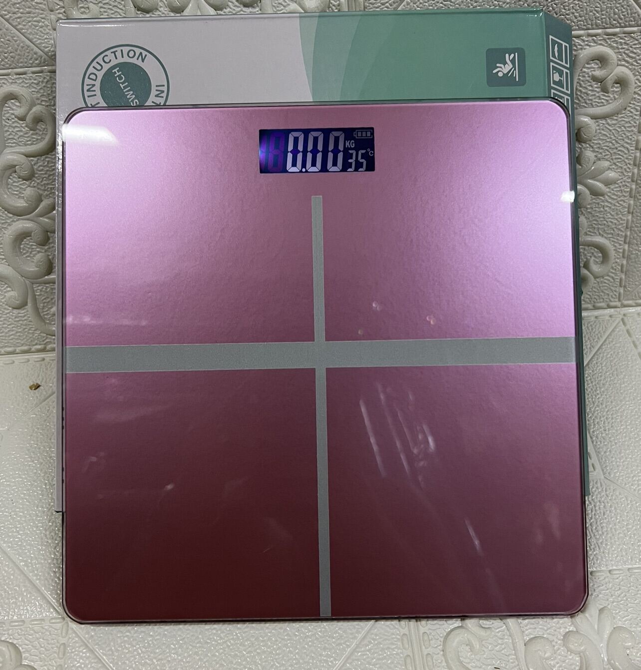 Digital LCD personal scale tempered glass weighing scale | Lazada PH