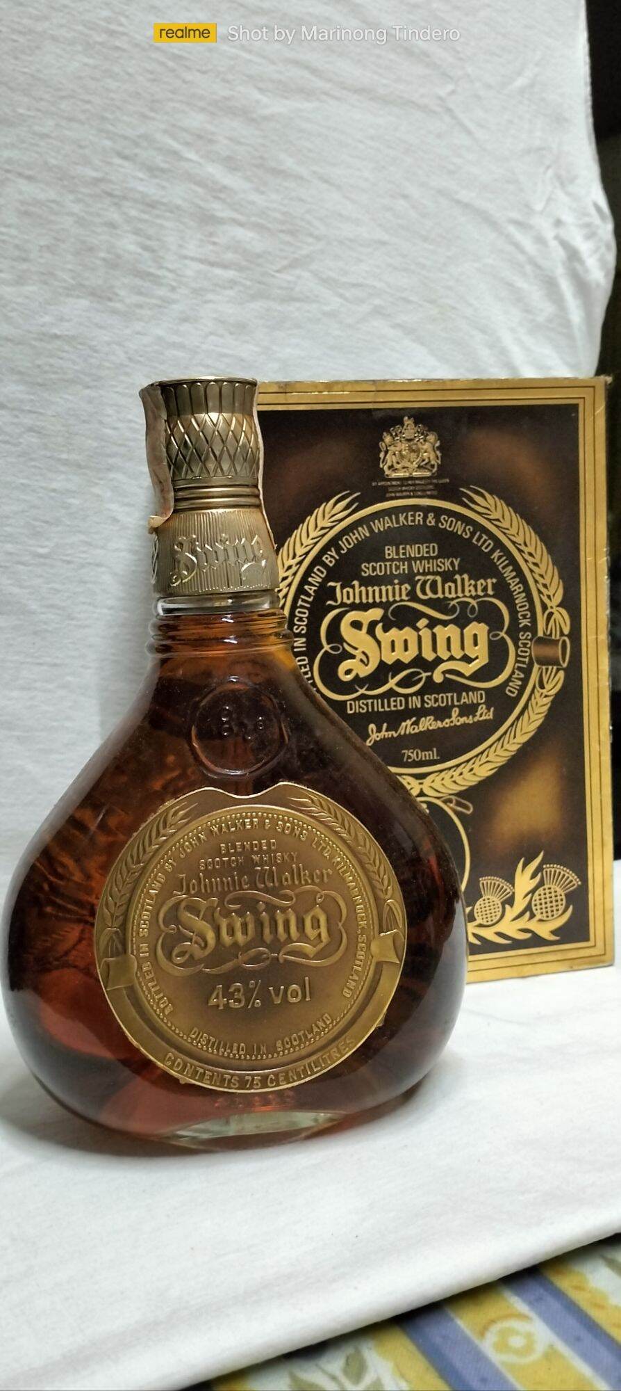Johnnie Walker Swing 75CL,1988 Vintage ABV 43% | Lazada PH