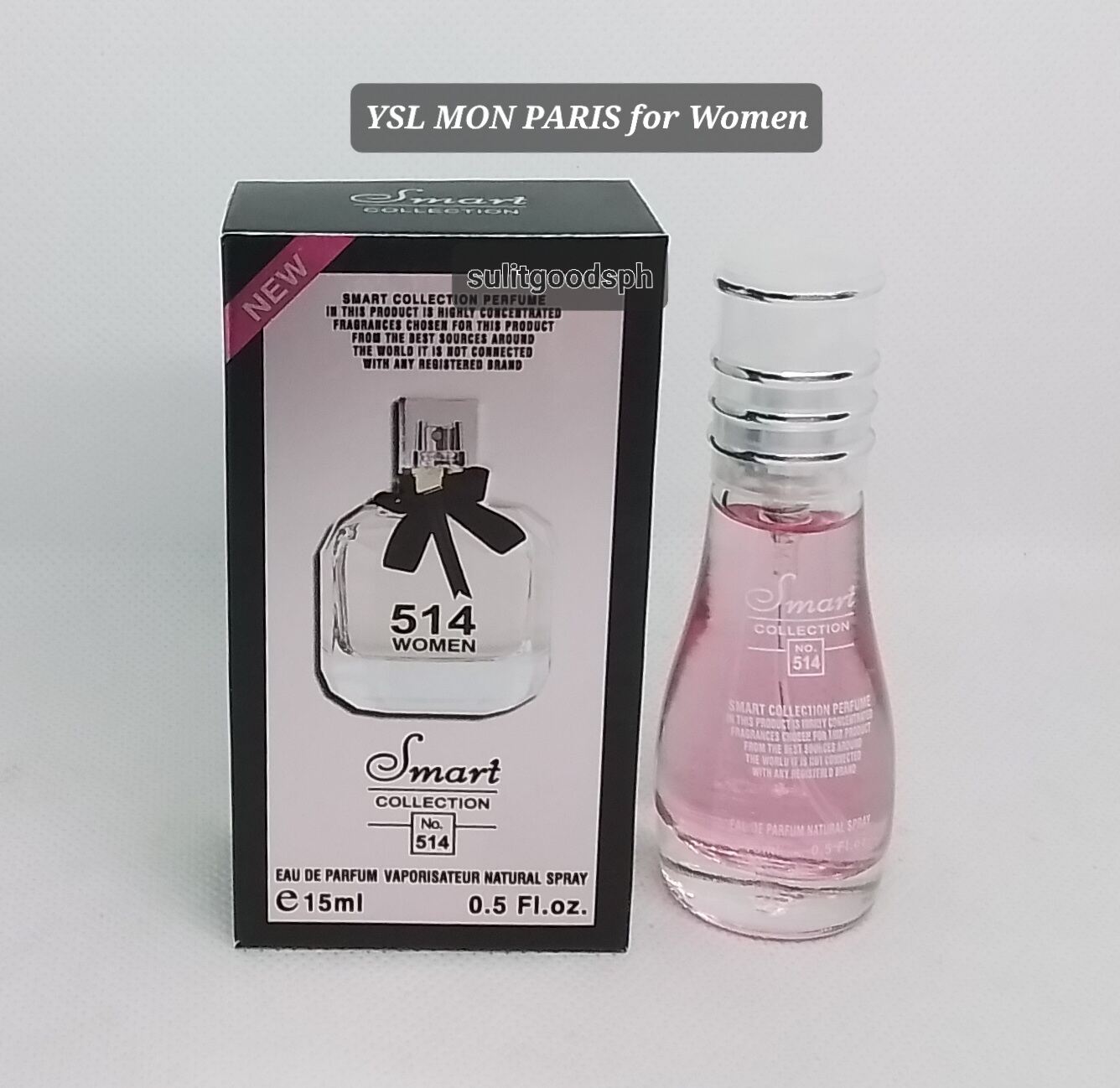 SMART COLLECTION PERFUME NO. 514 FOR WOMEN 15 ML EDP | Lazada PH