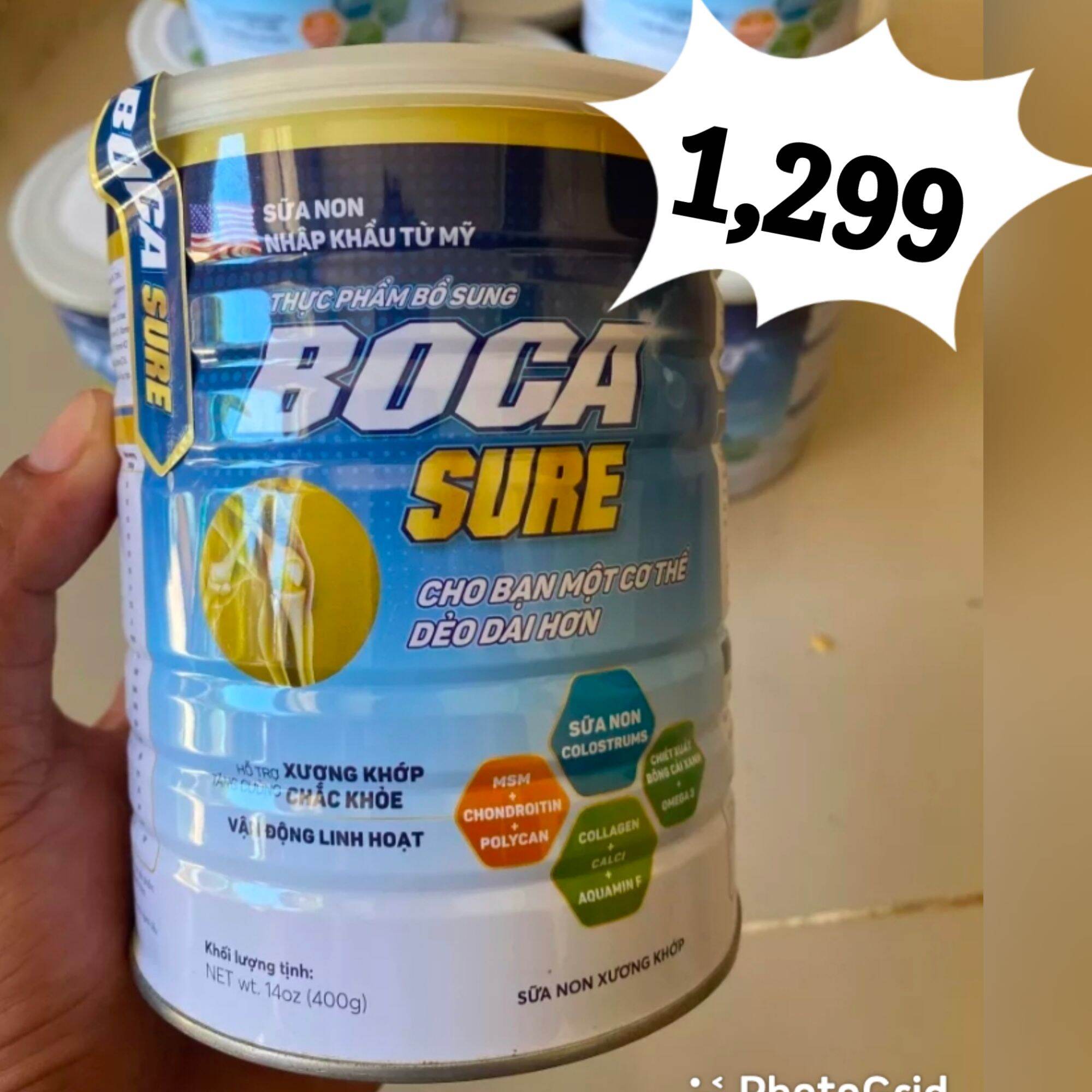 Original BOCA SURE 400g Colostrum Milk Bone and Joint Support | Lazada PH