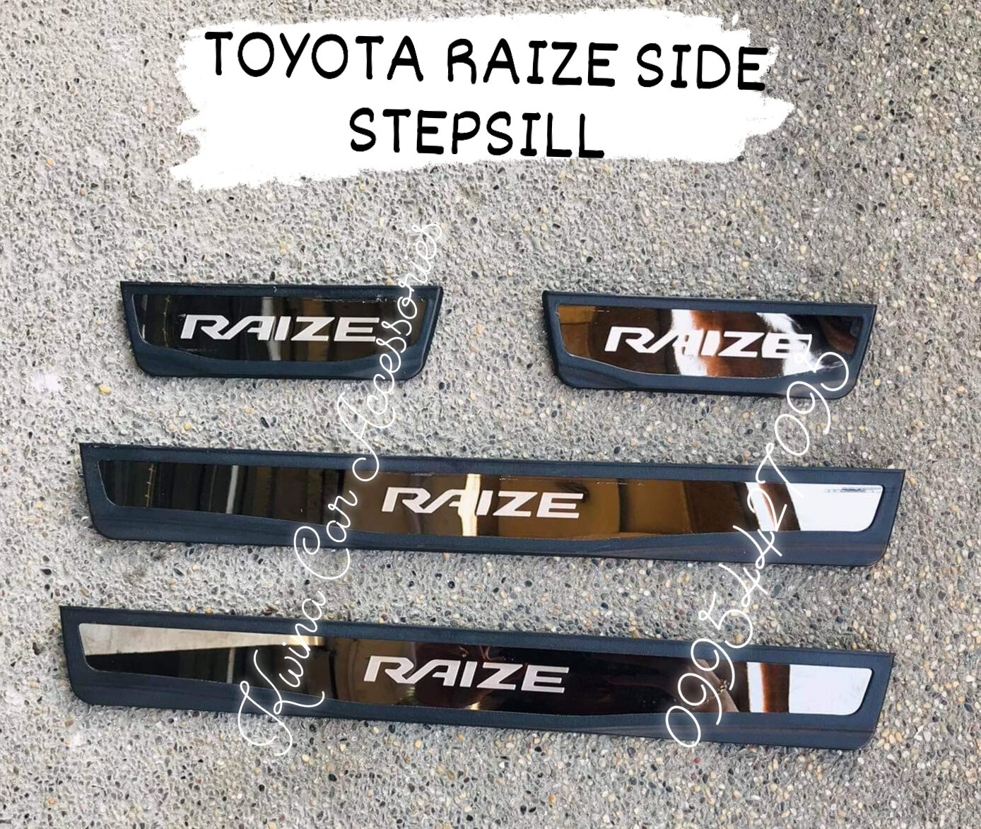 TOYOTA RAIZE SIDE STEPSILL (THAILAND MADE) | Lazada PH