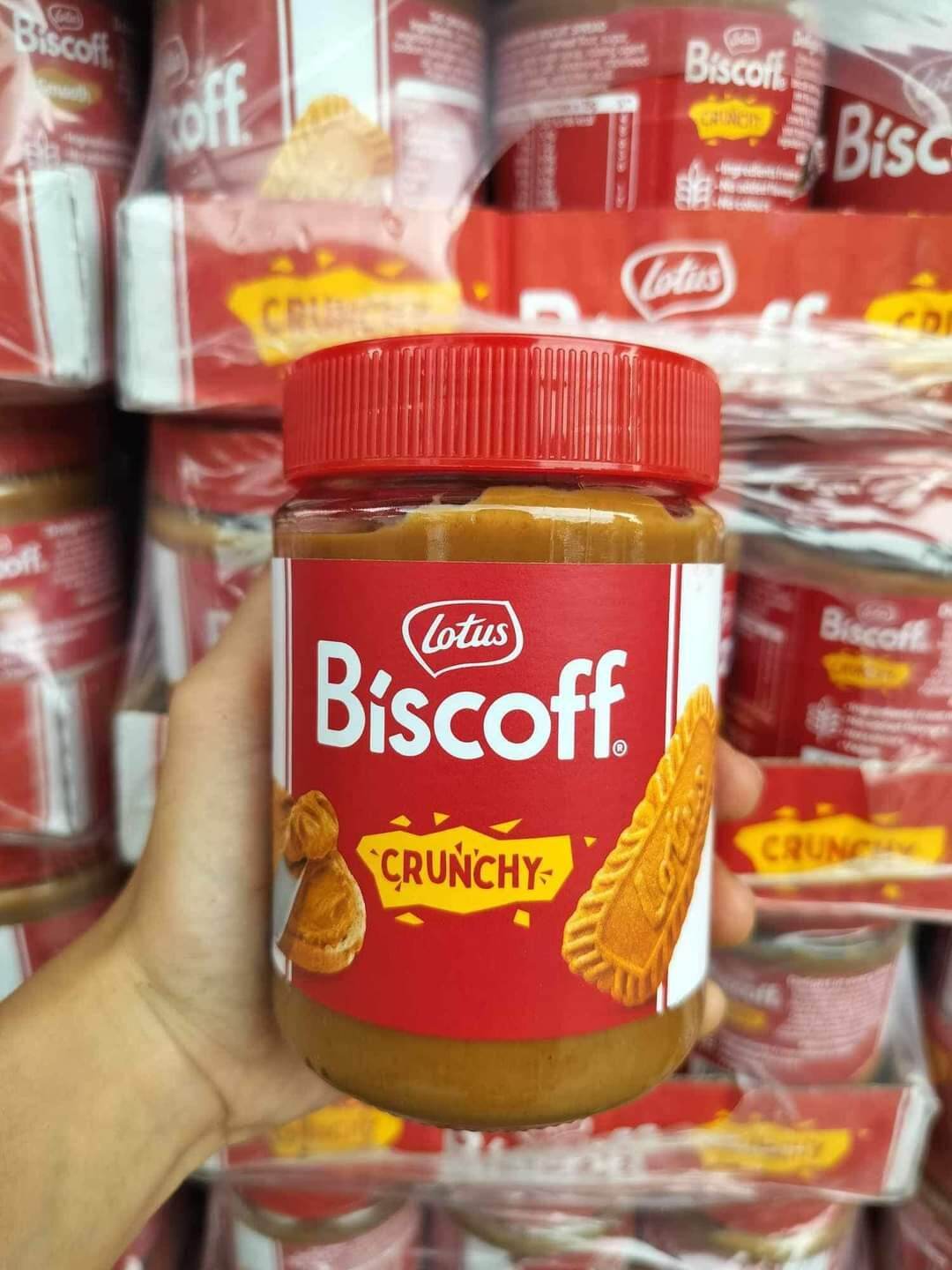 Lotus Biscoff SMOOTH 400g & CRUNCHY Spread 380g Imported Chocolate ...