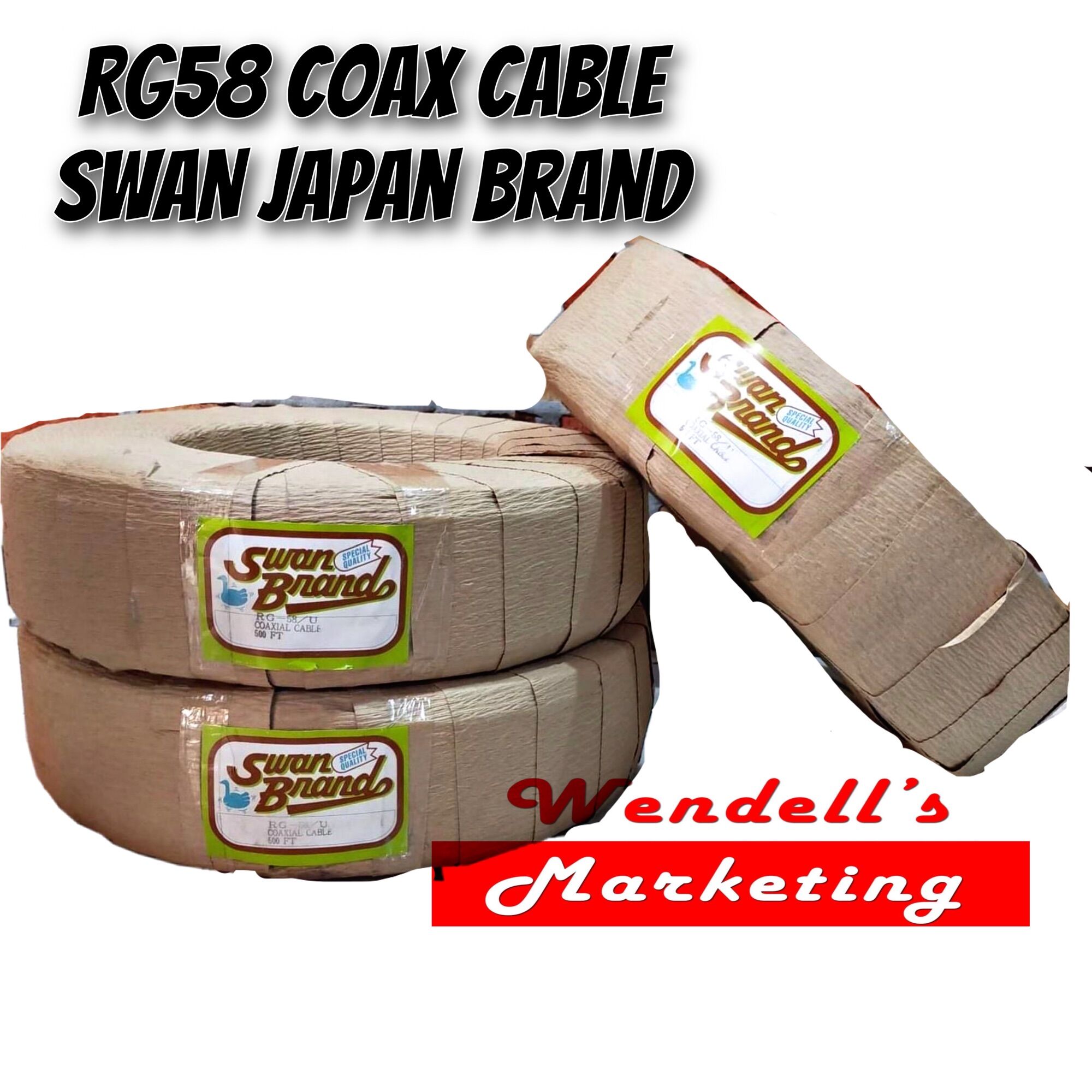 RG58 SWAN Brand Japan made Coaxial Cable orig. | Lazada PH