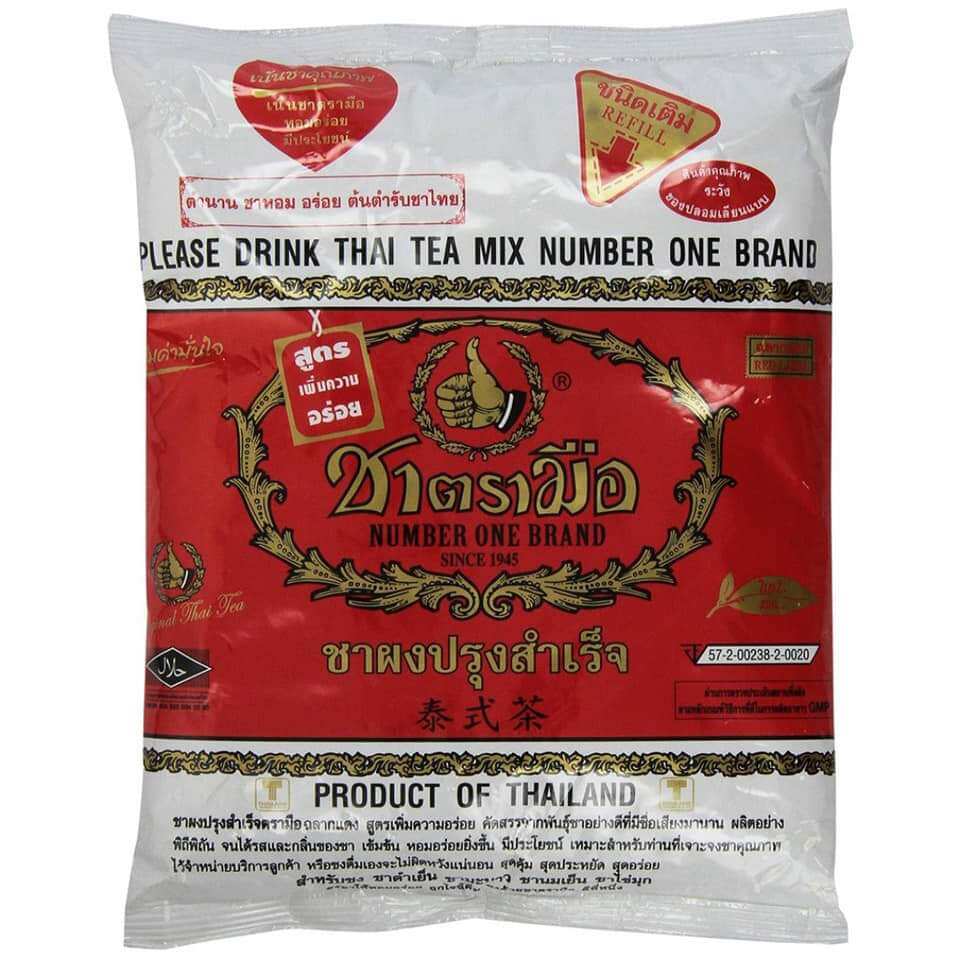 Cha tra mue, Thai tea, Thai tea mix, Thai tea Milk tea, ChaTraMue ...