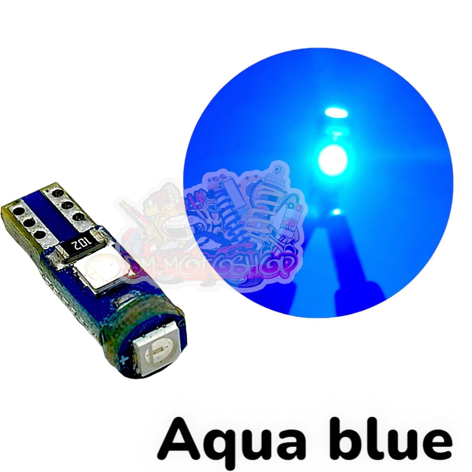 Mini Compact LED Peanut Bulb 12V T5 for Mio Sporty, Soulty, Nouvo ...