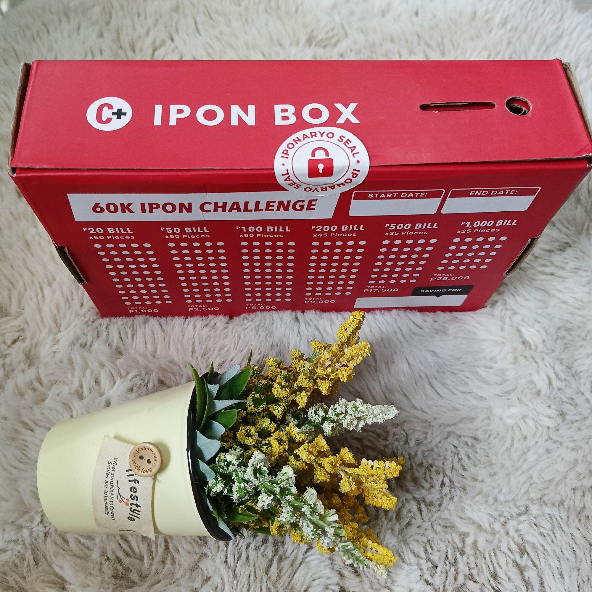 B1T1 60K Ipon Box Challenge By Chinkee Tan | Lazada PH