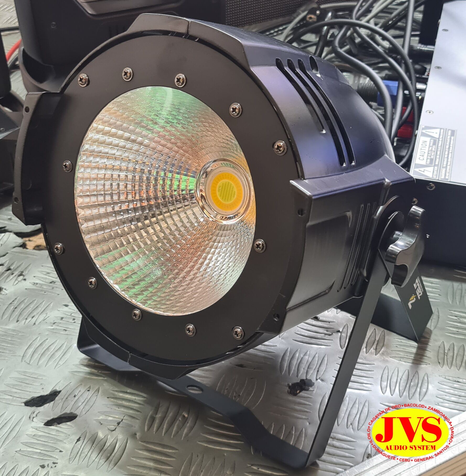 Zeus 100w COB White Amber LED PAR with Link Cables | Lazada PH