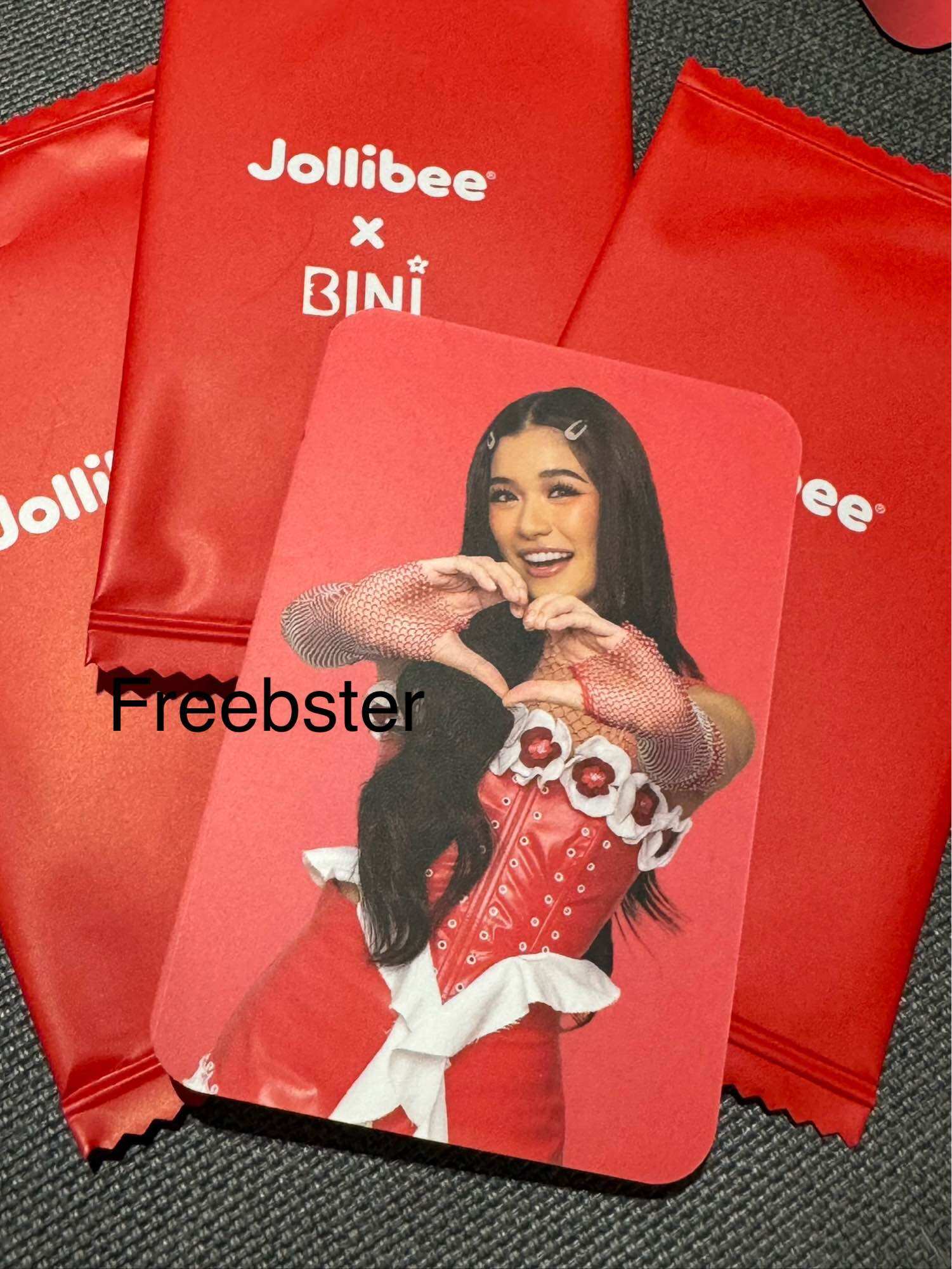 [Original] Jollibee X Bini Photocard (Jollibee Bini Photocard ...