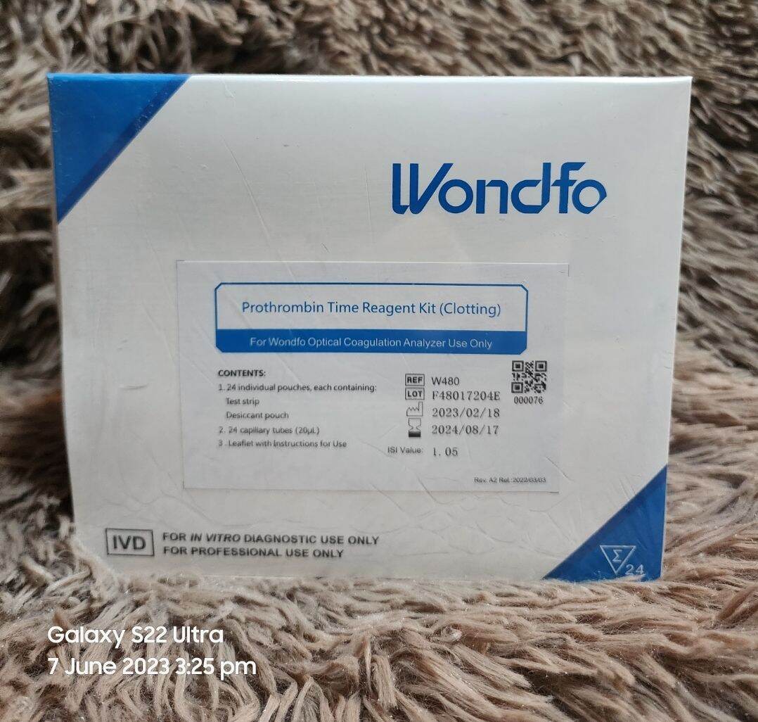 Wondfo Coag (PT,APTT,FIB) | Lazada PH
