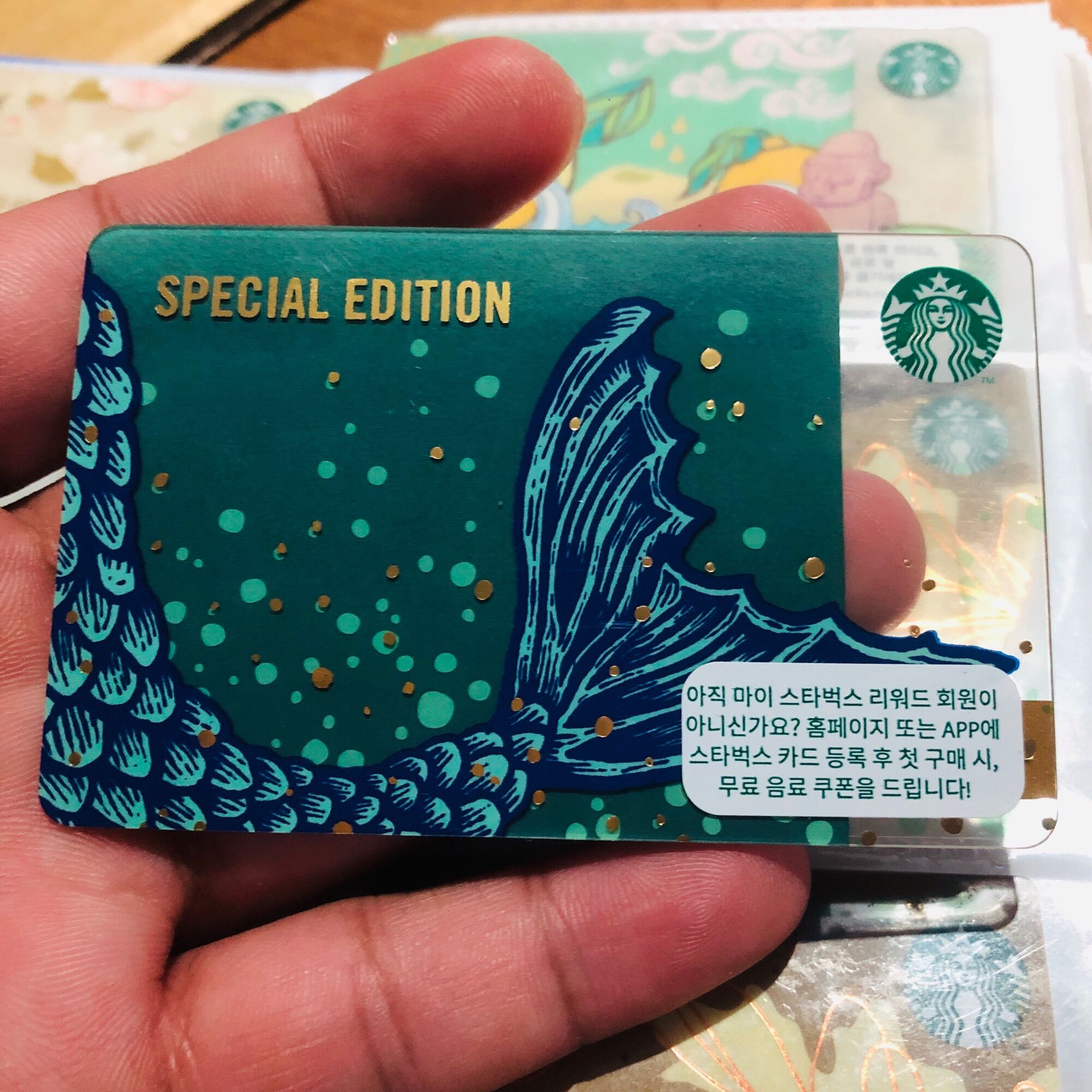 (K2) Korea Starbucks Special Edition Siren 2019 Card | Lazada PH