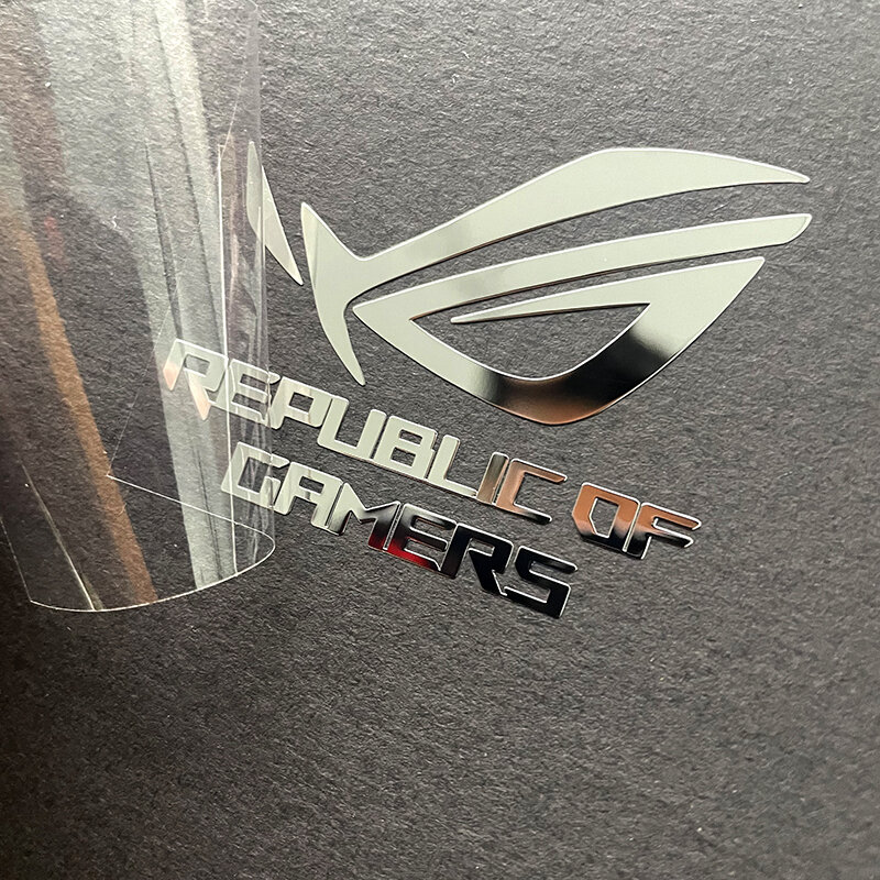 ROG Gaming Laptop Decal Metal Sticker Player's Republic War God Case ...
