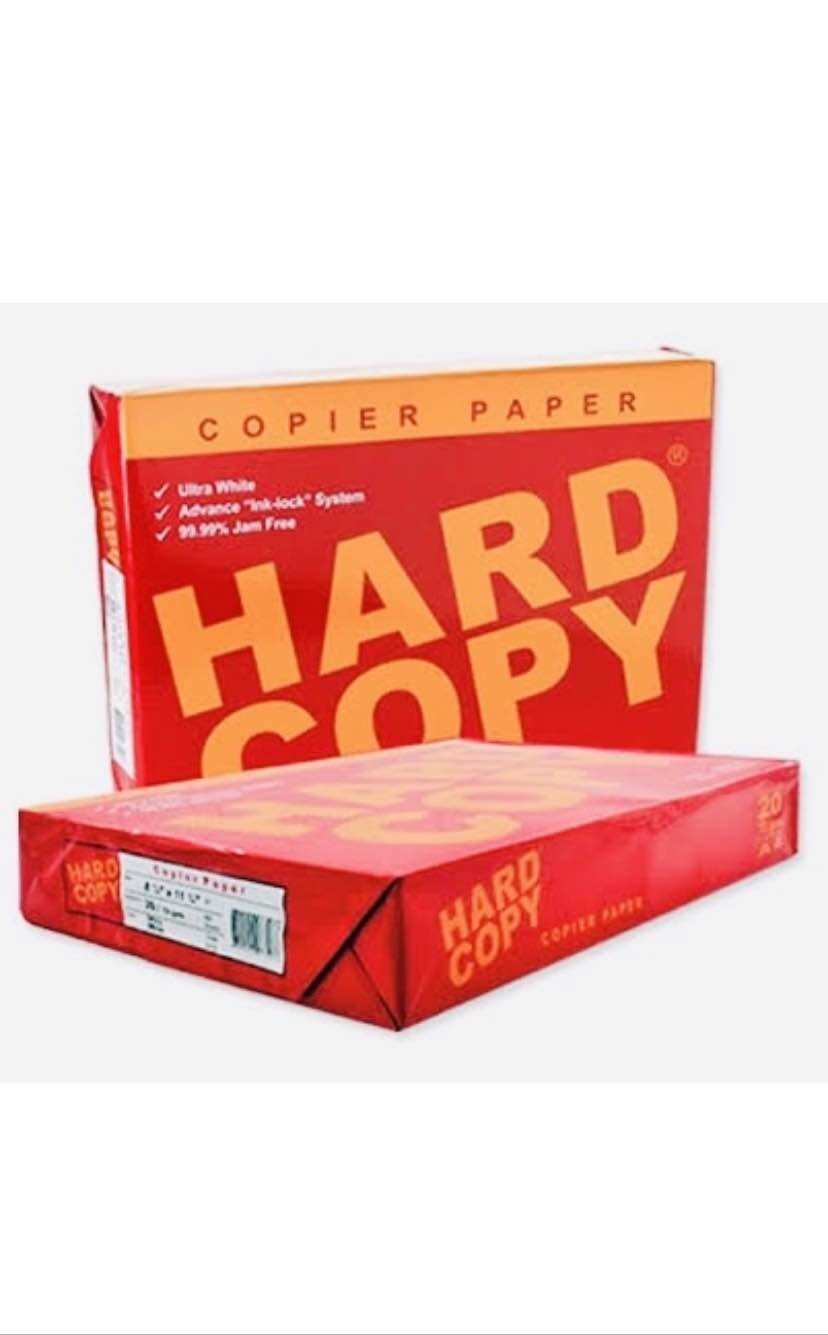 Hard Copy Bondpaper 500 sheets per ream 70gsm | Lazada PH