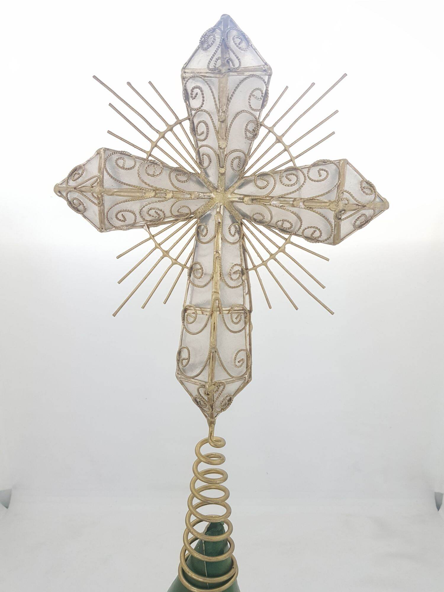 Capiz Cross Tree Topper | Lazada PH