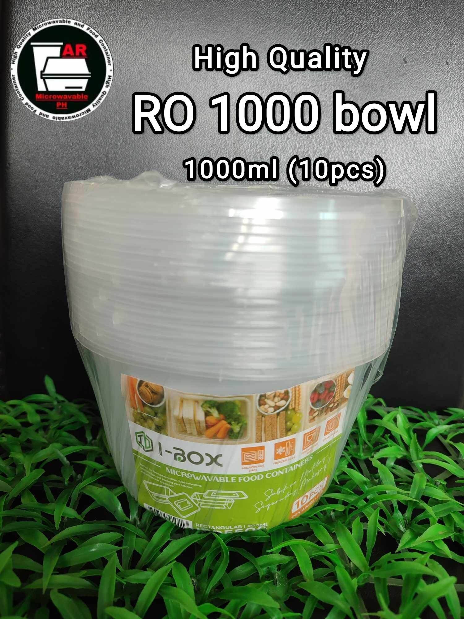 Microwavable plastic container / RE 1000 / Microwavable food container ...
