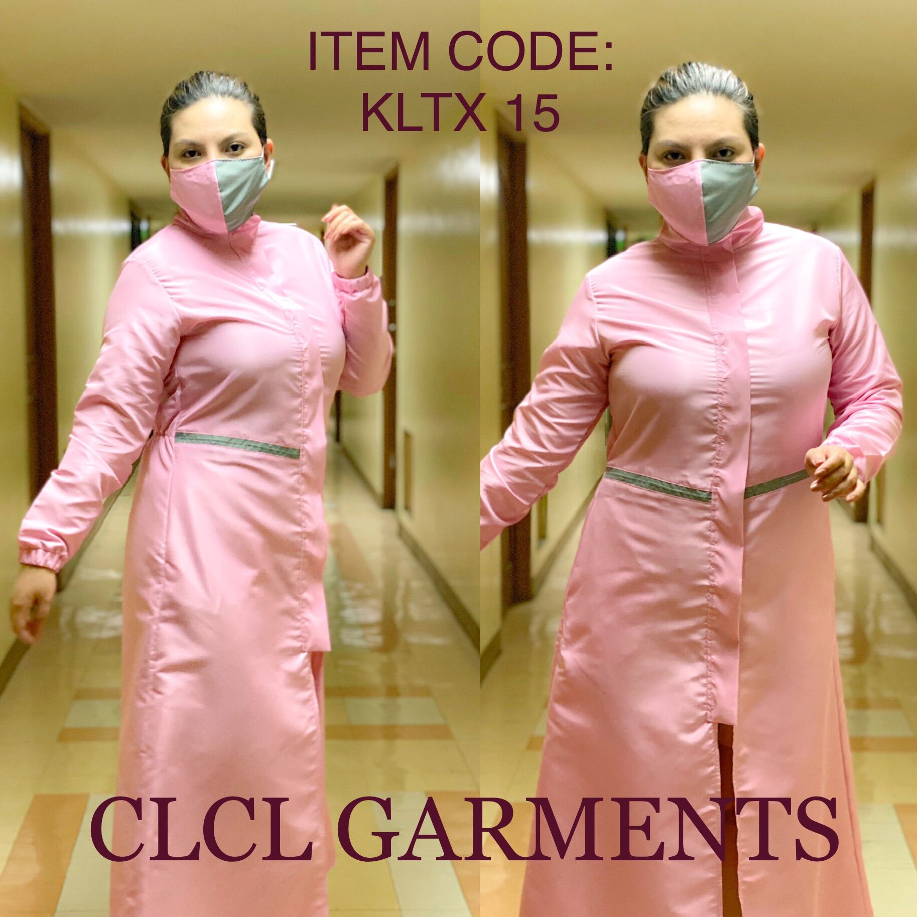 KLTX PPE TURTLE NECK LONGSLEEVES MAXI DRESS COLLECTIONS