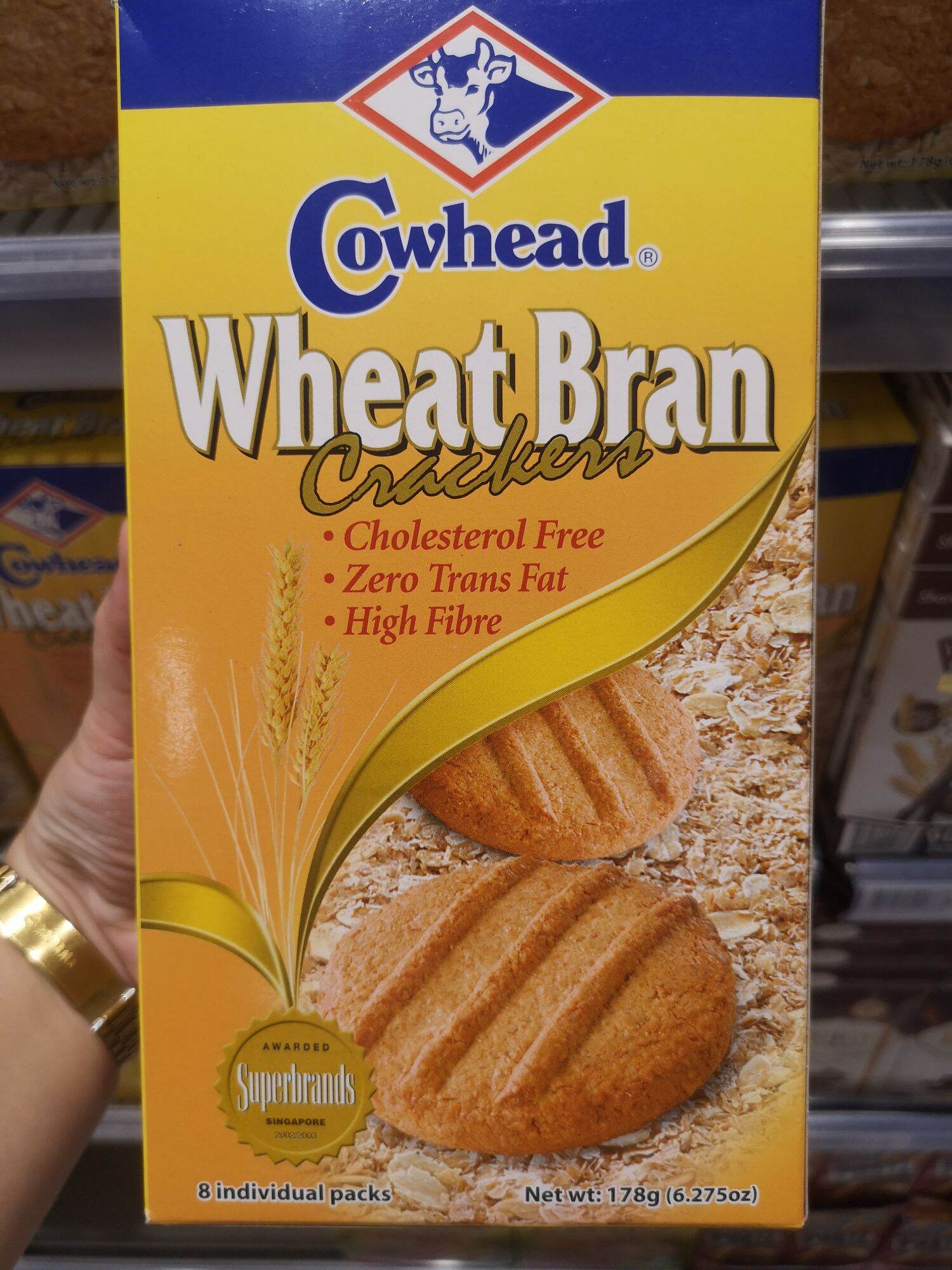 Cowhead Wheat Bran Crackers 178g | Lazada PH