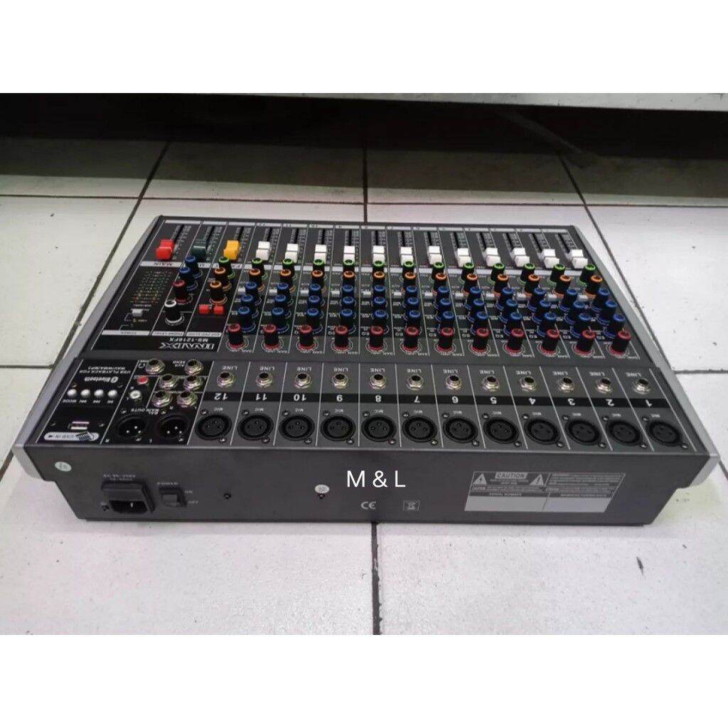 IMIX By Trident MS-1216FX 12 Channel Ultra Slim Mixer | Lazada PH