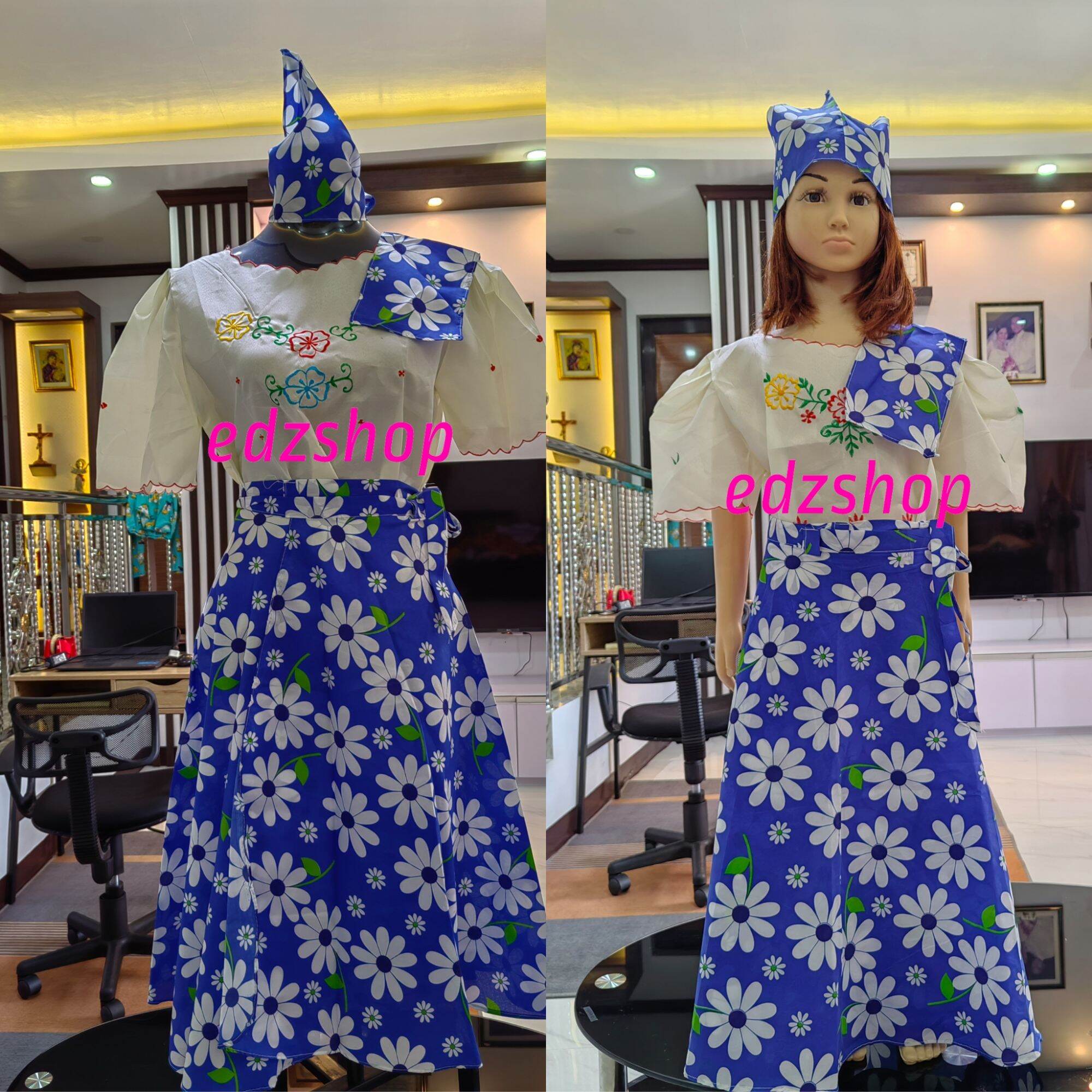 kimuna set (KIDS TO ADULT)costume buwan ng wika | Lazada PH