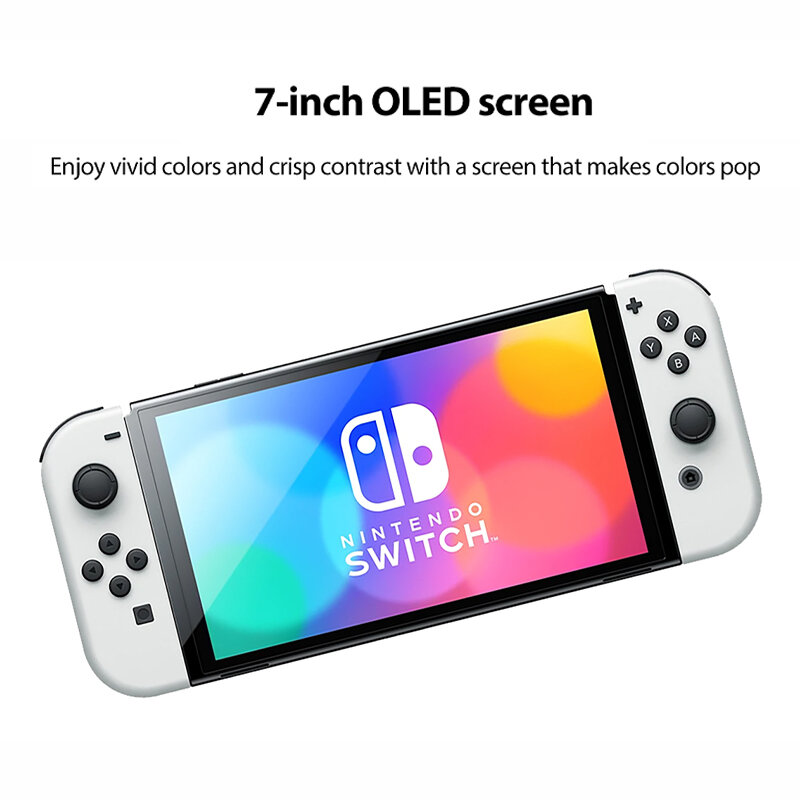 Nintendo Switch OLED Pantalla OLED 7.0" OLED touch screen 64 GB ...