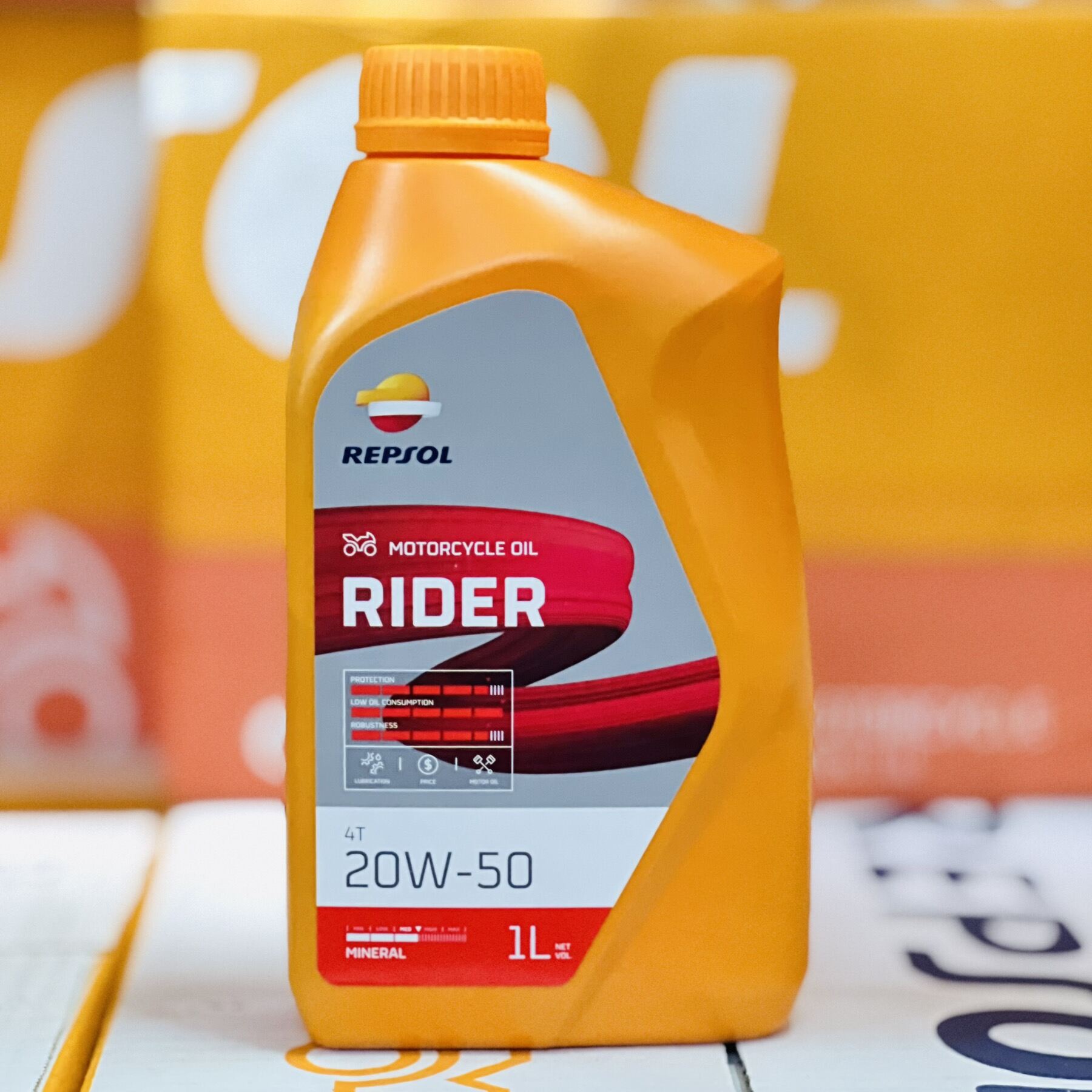 Repsol RIDER 4T 20W50 1 Liter | Lazada PH