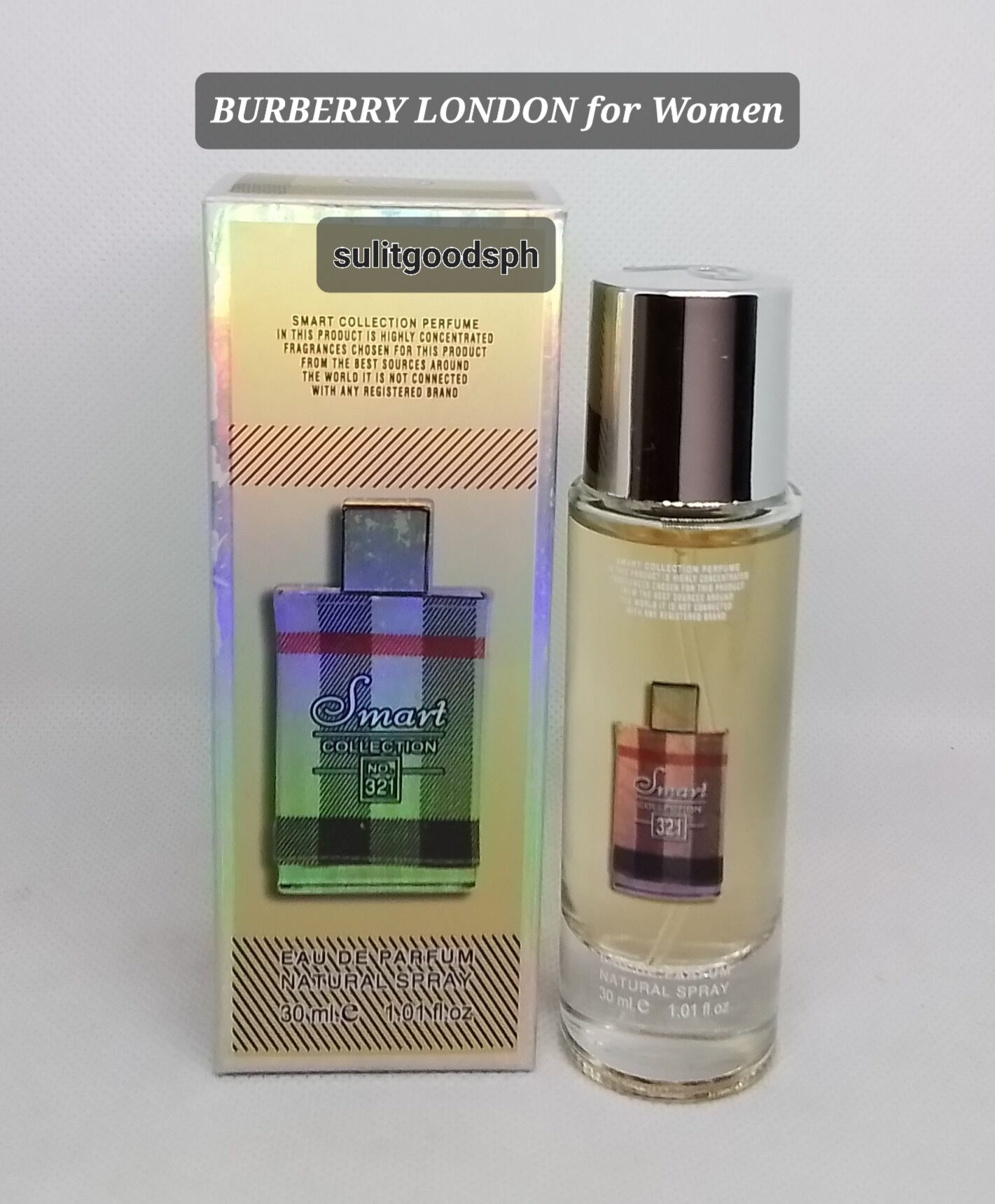 SMART COLLECTION PERFUME NO. 321 FOR WOMEN 30 ML EDP | Lazada PH