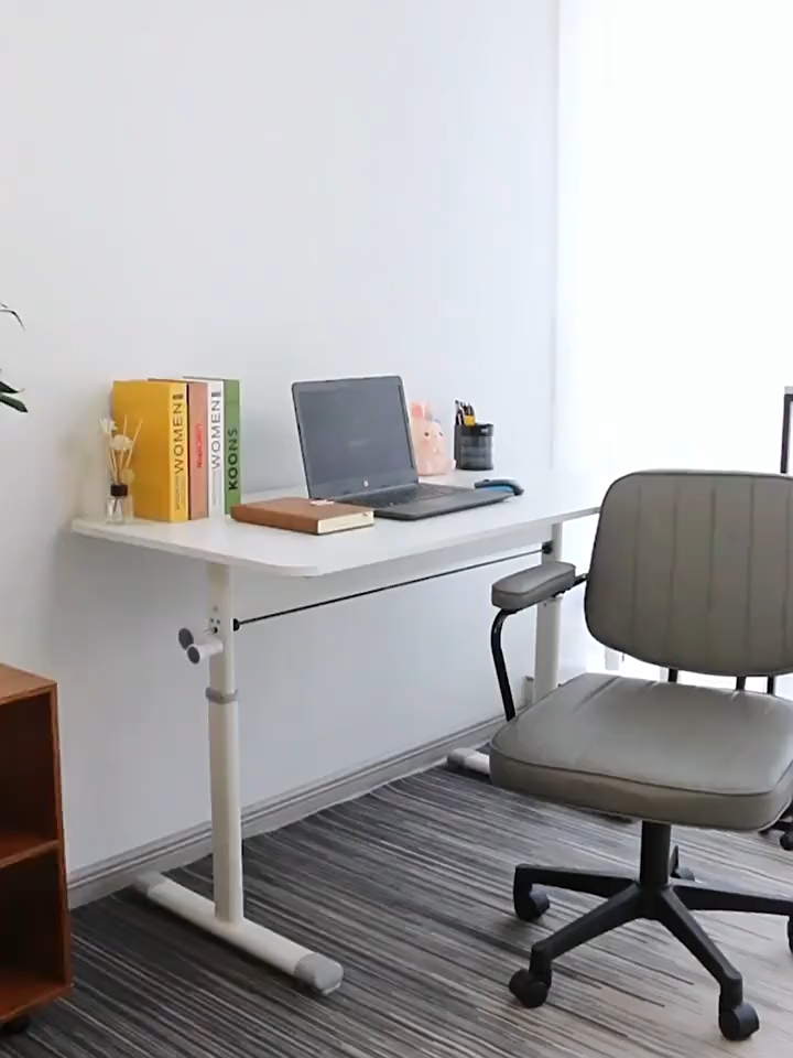 F&G Adjustable Desk Computer Desk Student Study Table Hand-cranked ...