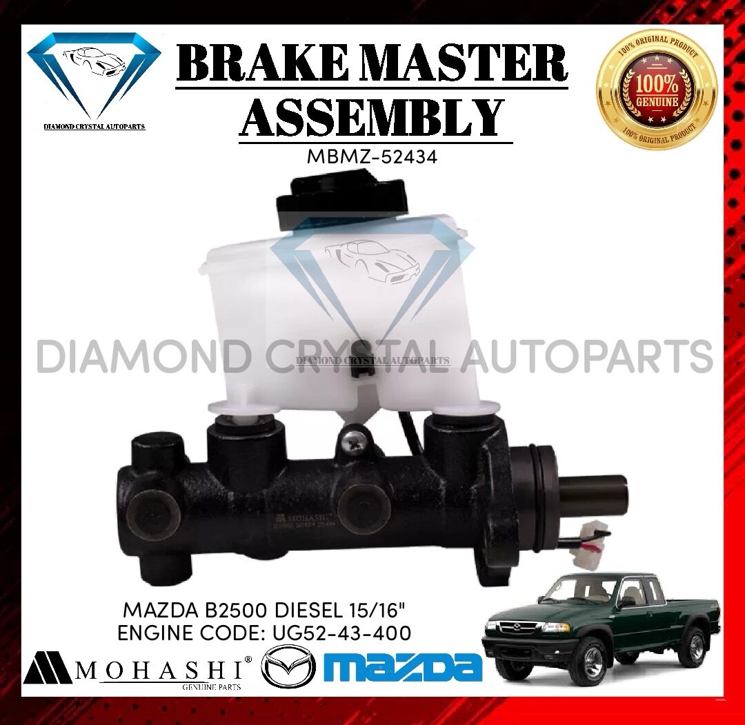 BRAKE MASTER ASSEMBLY MAZDA B2500 DIESEL 15/16" ENGINE CODE: UG52-43 ...