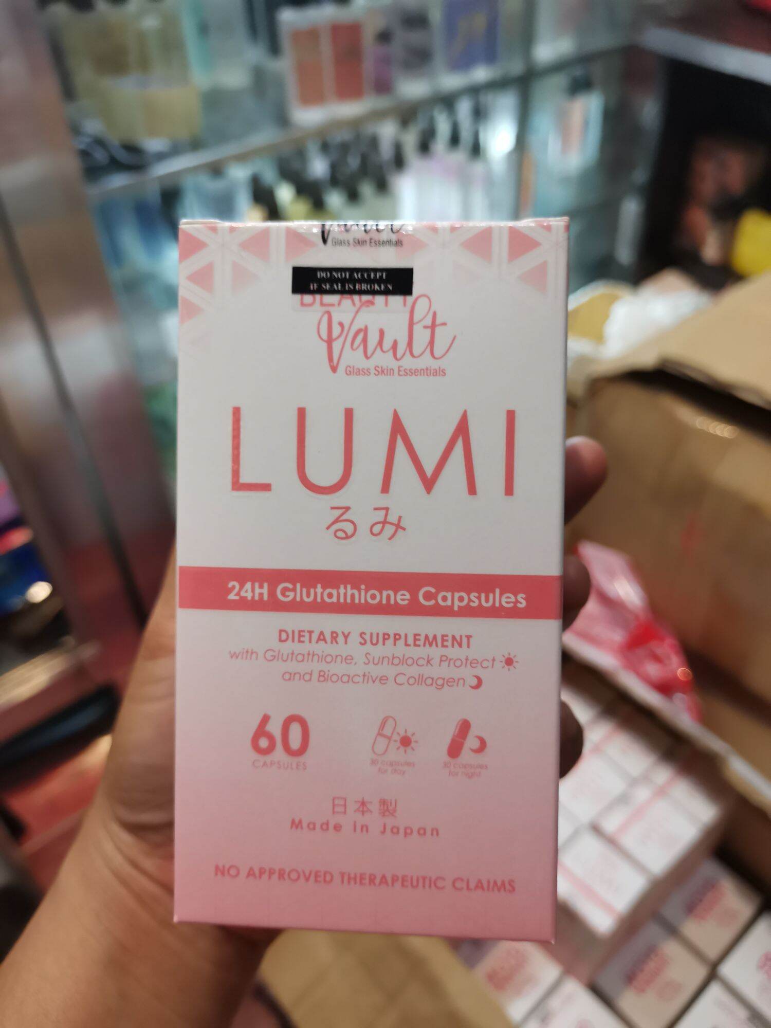 Lumi 24 hr Glutathione Capsule 60 capsule | Lazada PH