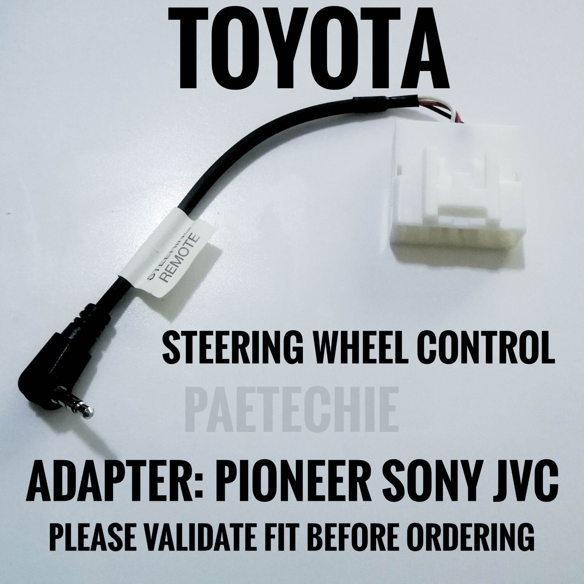 28Pin Toyota Steering Wheel Control Controller Adapter for Pioneer JVC ...