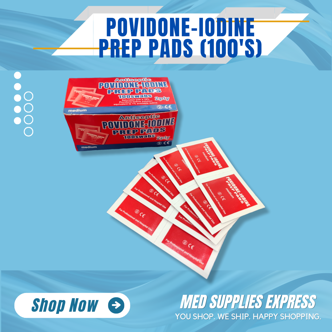Povidone Prep Pads (100’s) TOPCARE | Lazada PH