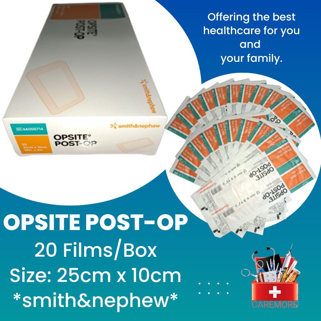 Opsite Post Op 25cm Sold by Box of 20pcs Dressing Film by Smith&Nephew ...