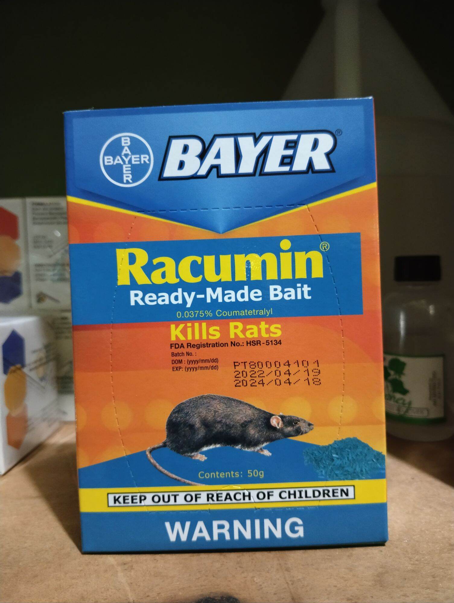 BAYER Racumin Ready Made Bait ( 50g ) | Lazada PH