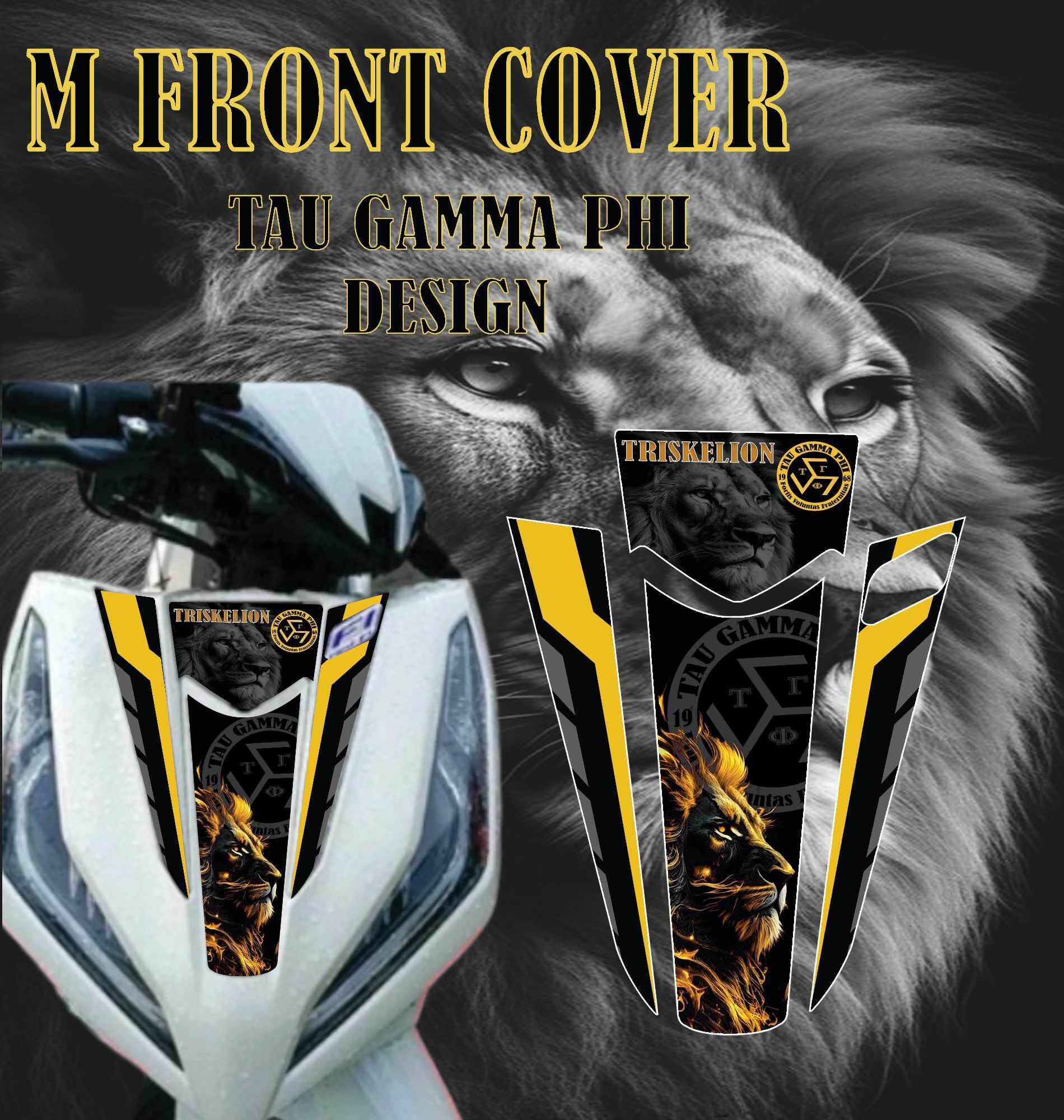 HONDA CLICK 125i V3 M-FRONT STICKER DECALS | Lazada PH