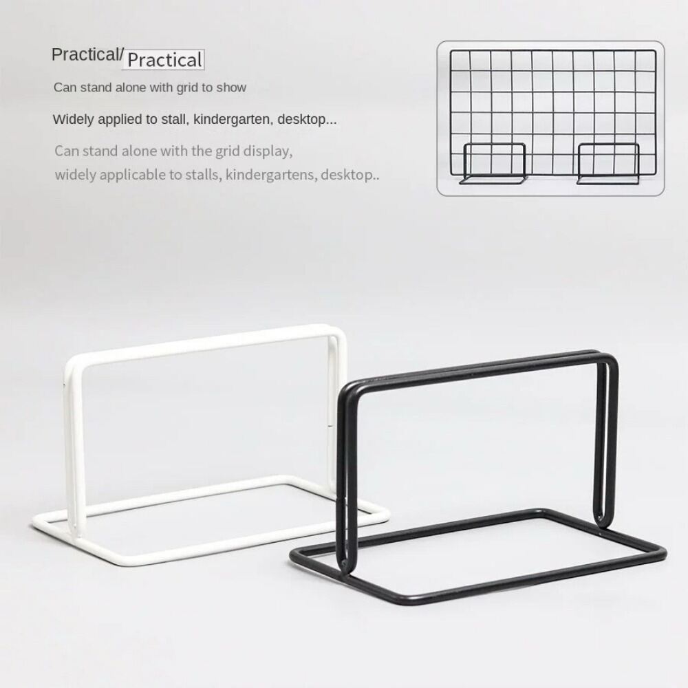 Grid Art and Photo Racks, Modern Metal Display Brackets for Grid Panels ...