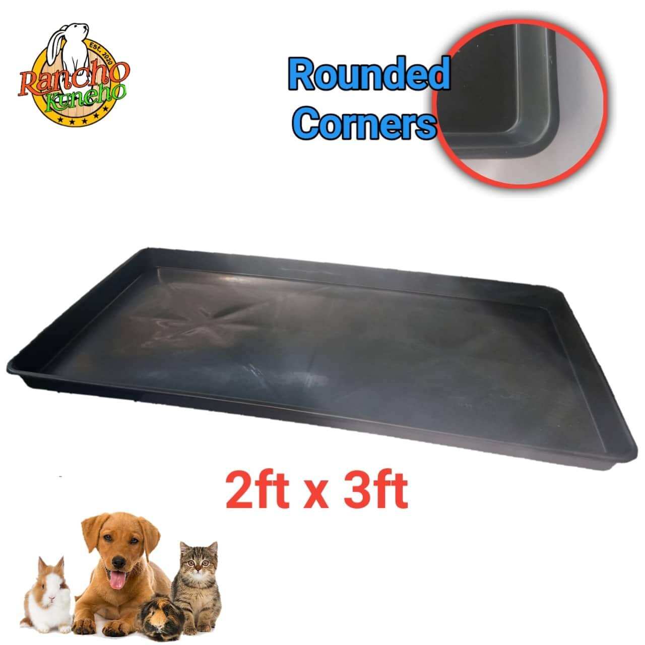 10 pcs Poop tray 2x2 plastic black high density plastic | Lazada PH
