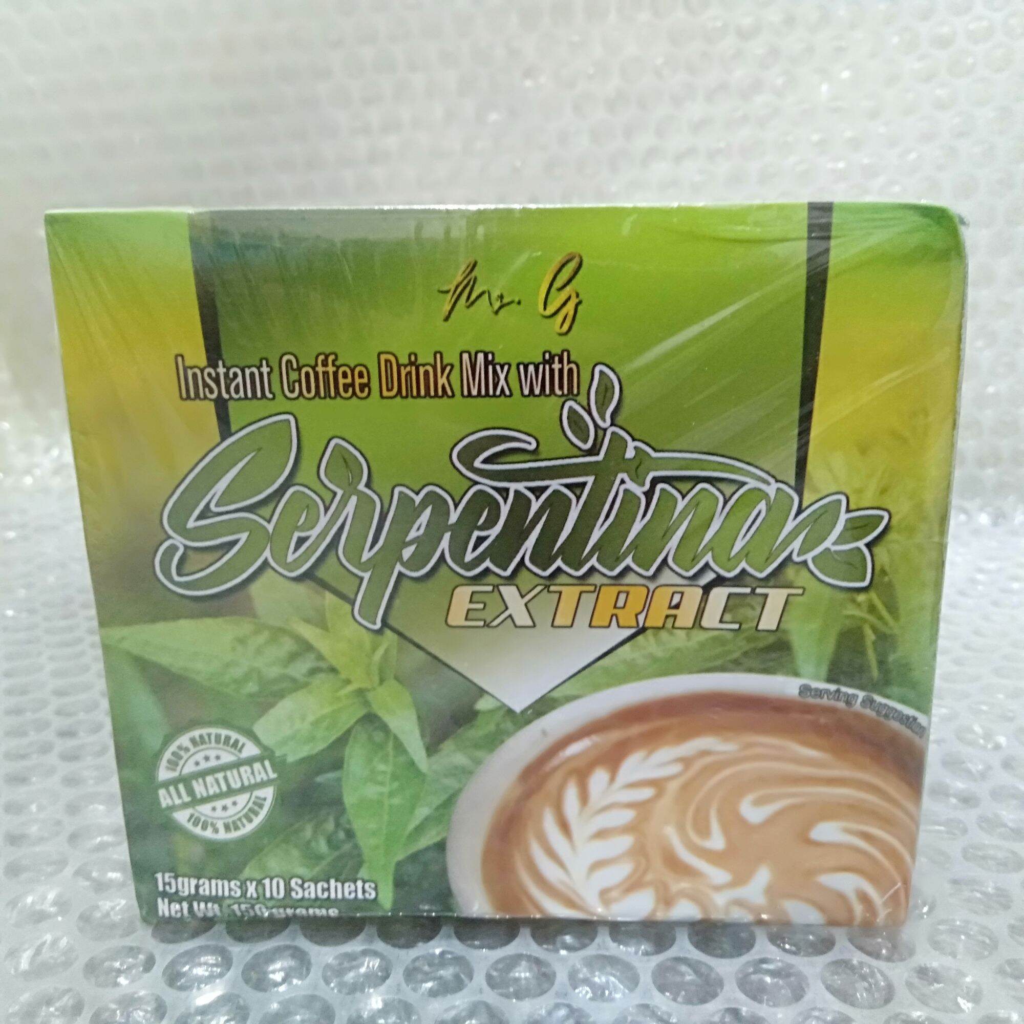 Ms.G SERPENTINA EXTRACT COFFEE 10 SACHET 15g | Lazada PH
