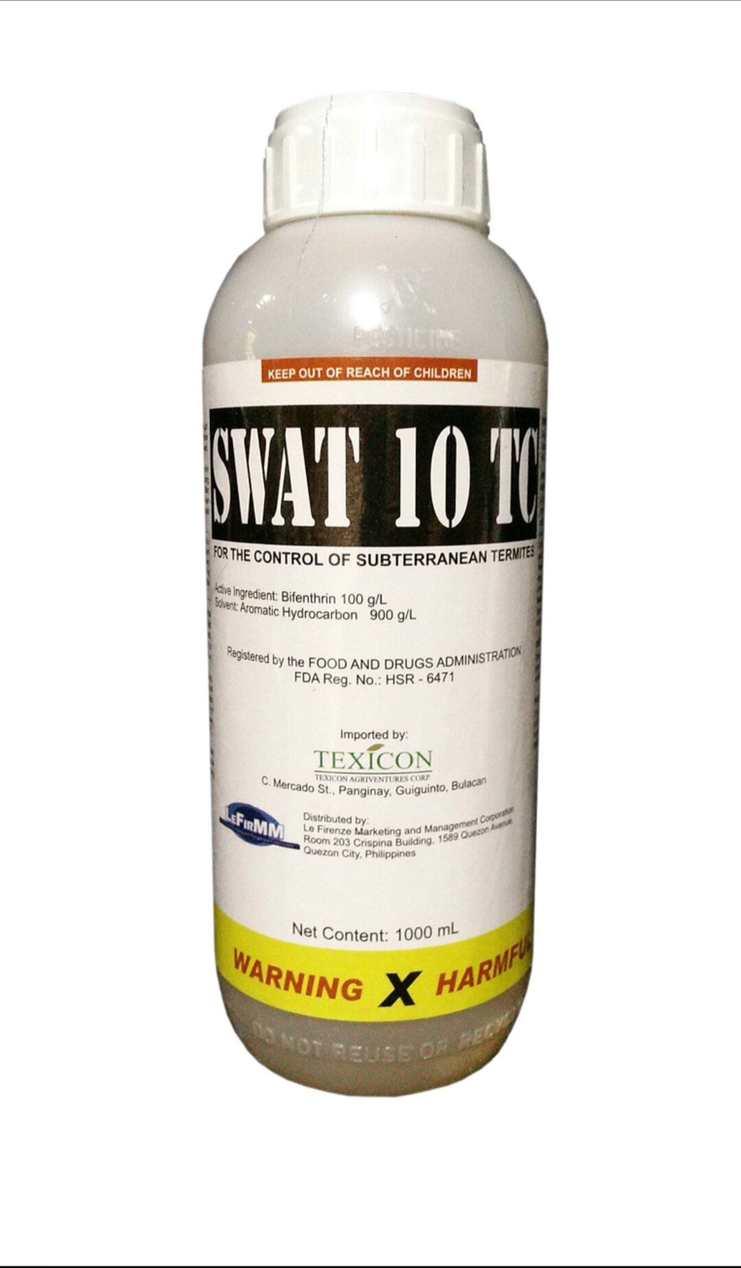 Swat 10 TC Insecticide Bifenthrin Pesticide Pest Control Termiticide ...
