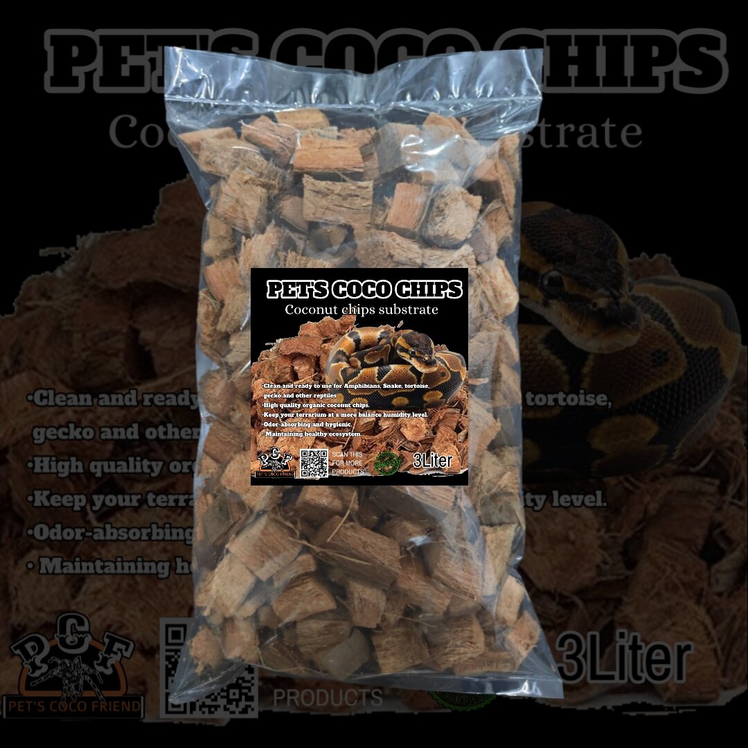 Coco chips , reptile bedding , coconut ships substrate | Lazada PH