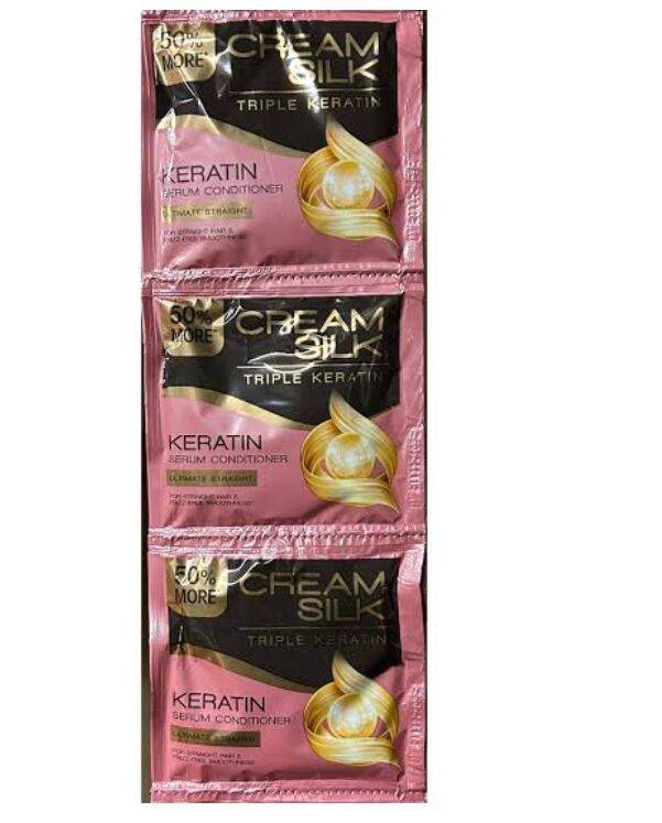 CREAMSILK CONDITIONER TRIPLE KERATIN SACHET New Packaging sold per ...