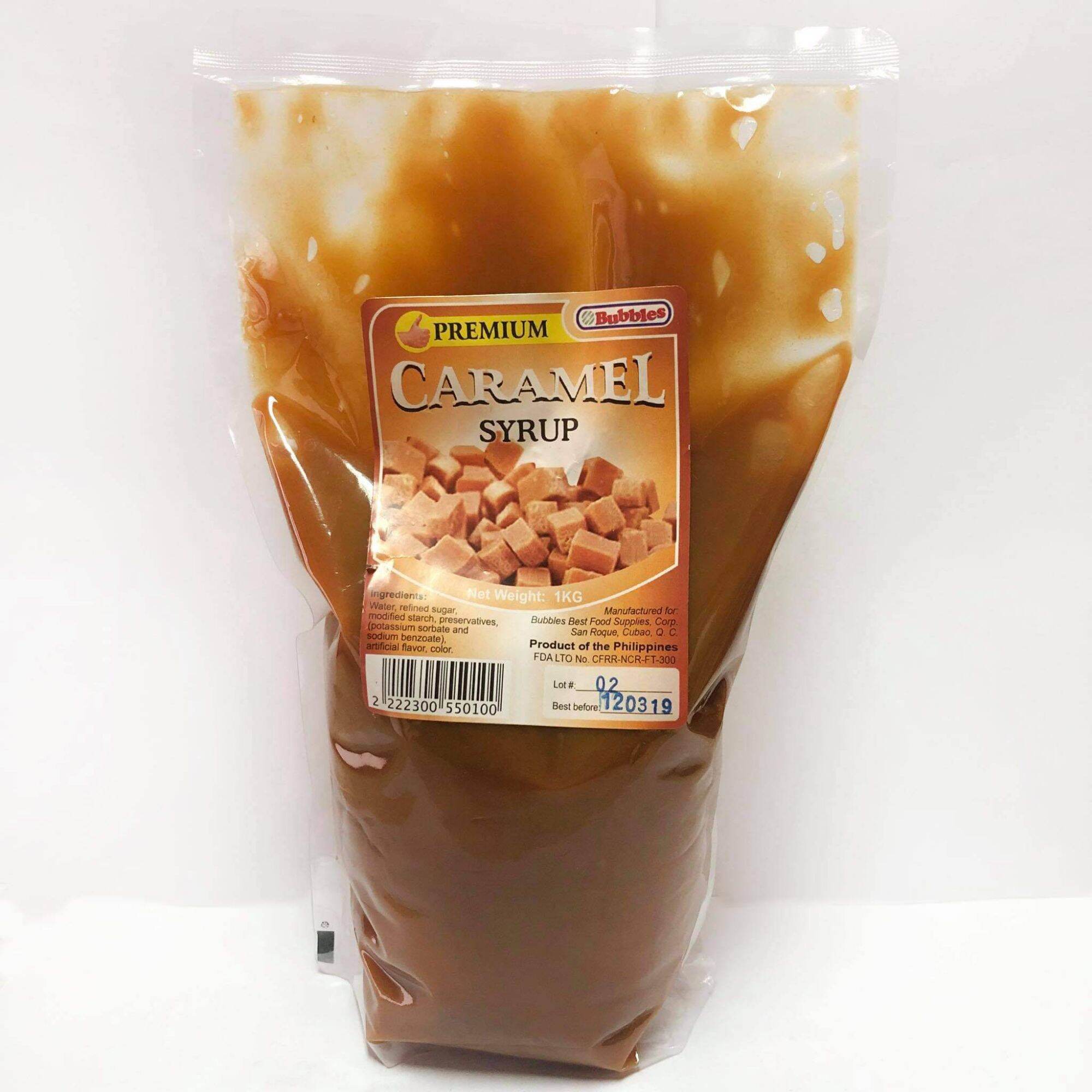 Bubbles premium Caramel syrup | Lazada PH