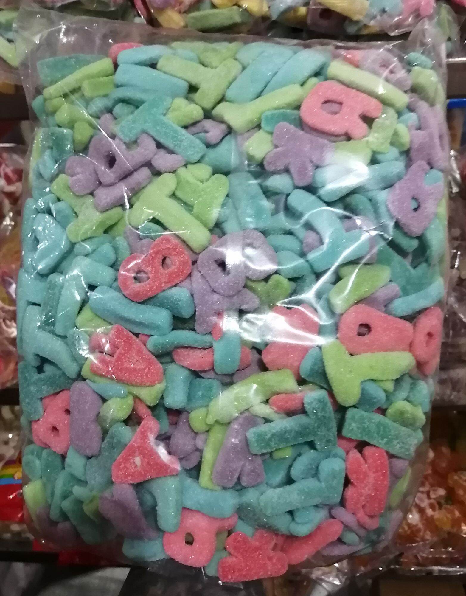 Gummy Alphabet (Negosyo pack) 160-200 pcs Gummy sweet candies and ...
