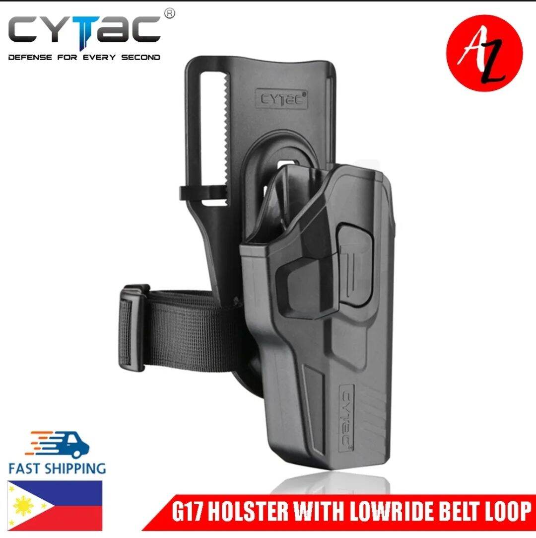 CYTAC Tactical Holster with Low Ride Belt Loop for G17 G22 G31 (Gen 1 ...