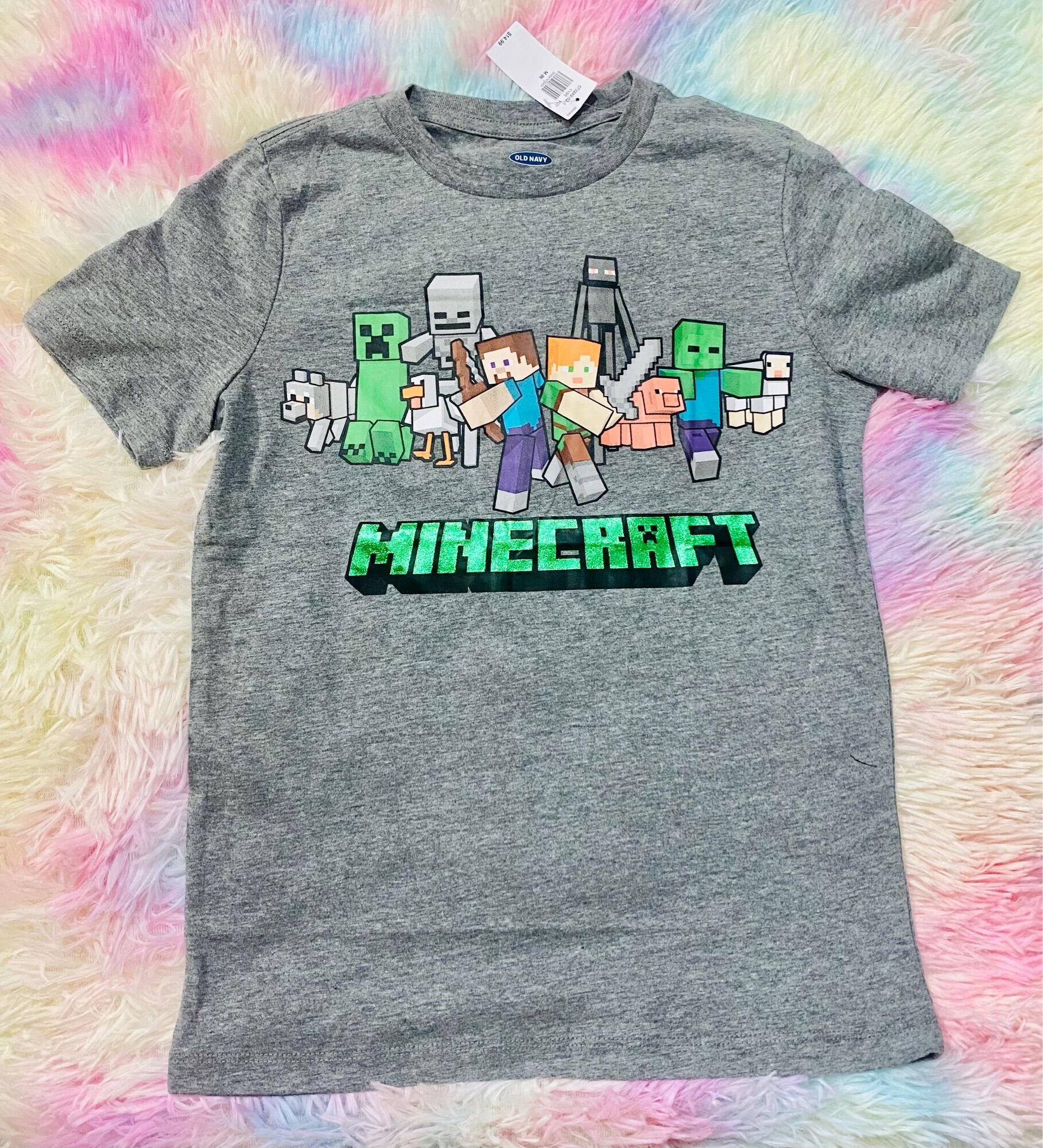 OLD NAVY Minecraft Shirt | Lazada PH