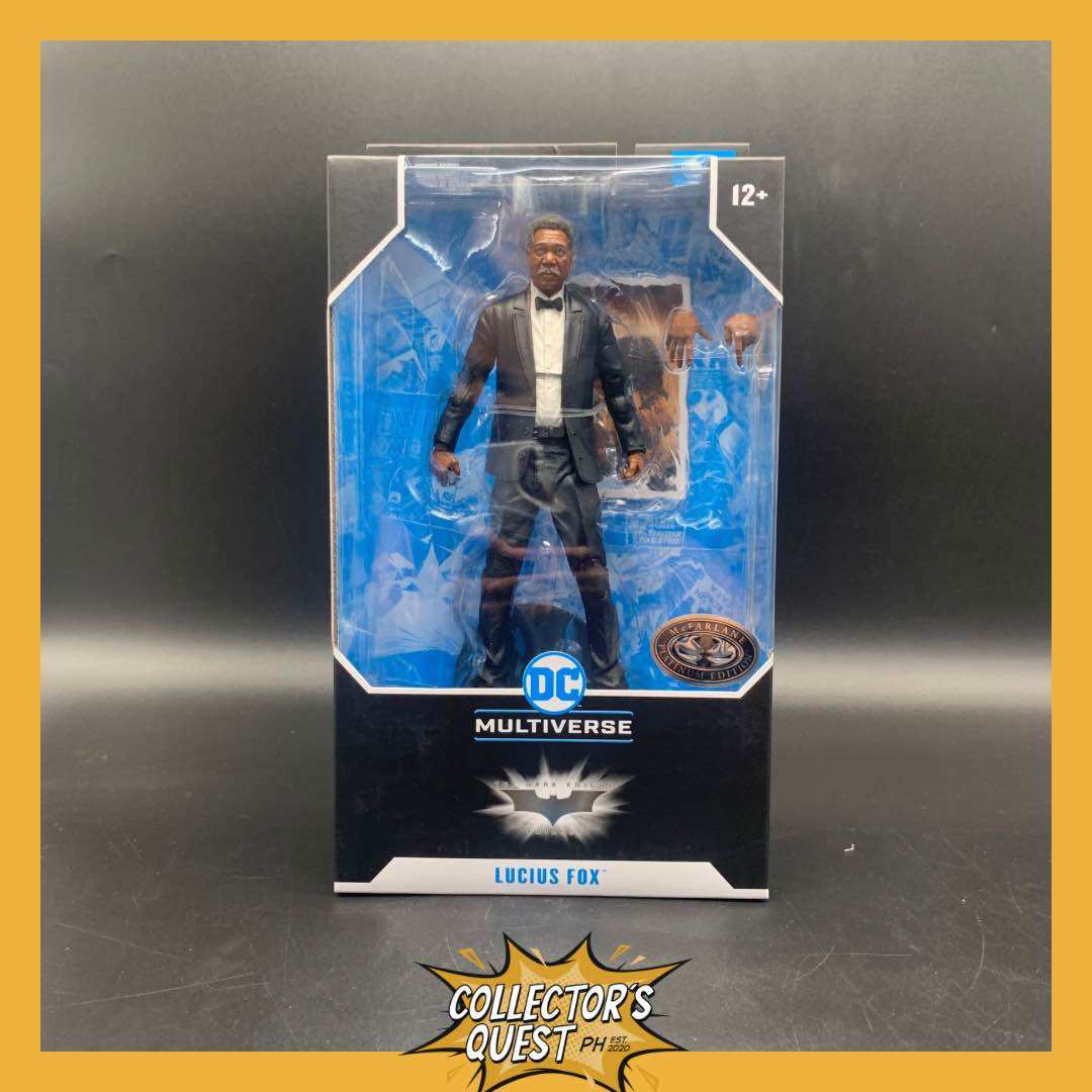 DC Mcfarlane Batman Begins Lucius Fox Platinum Edition Figure | Lazada PH