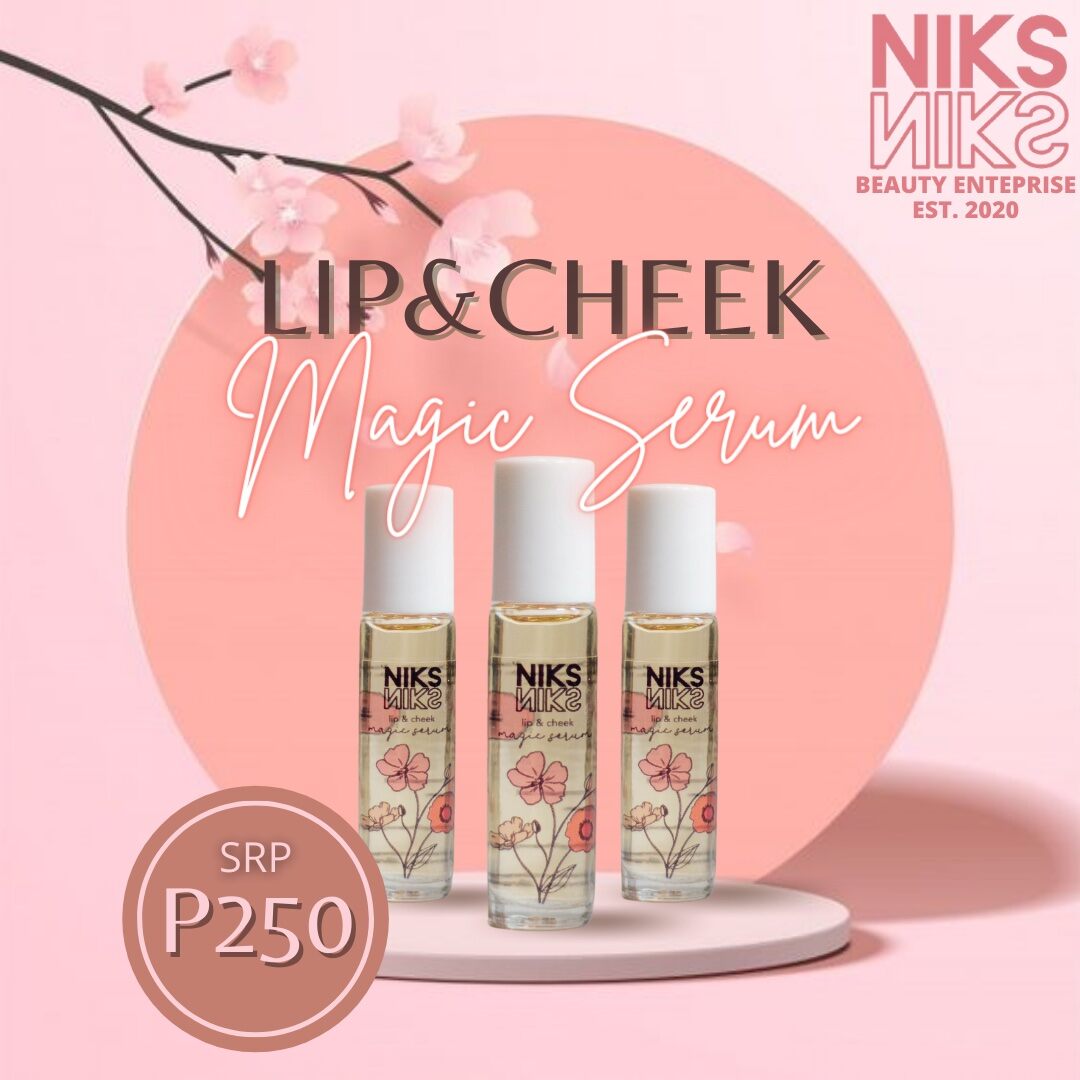 Niks Skin Lip & Cheek Magic Serum (long lasting tint)